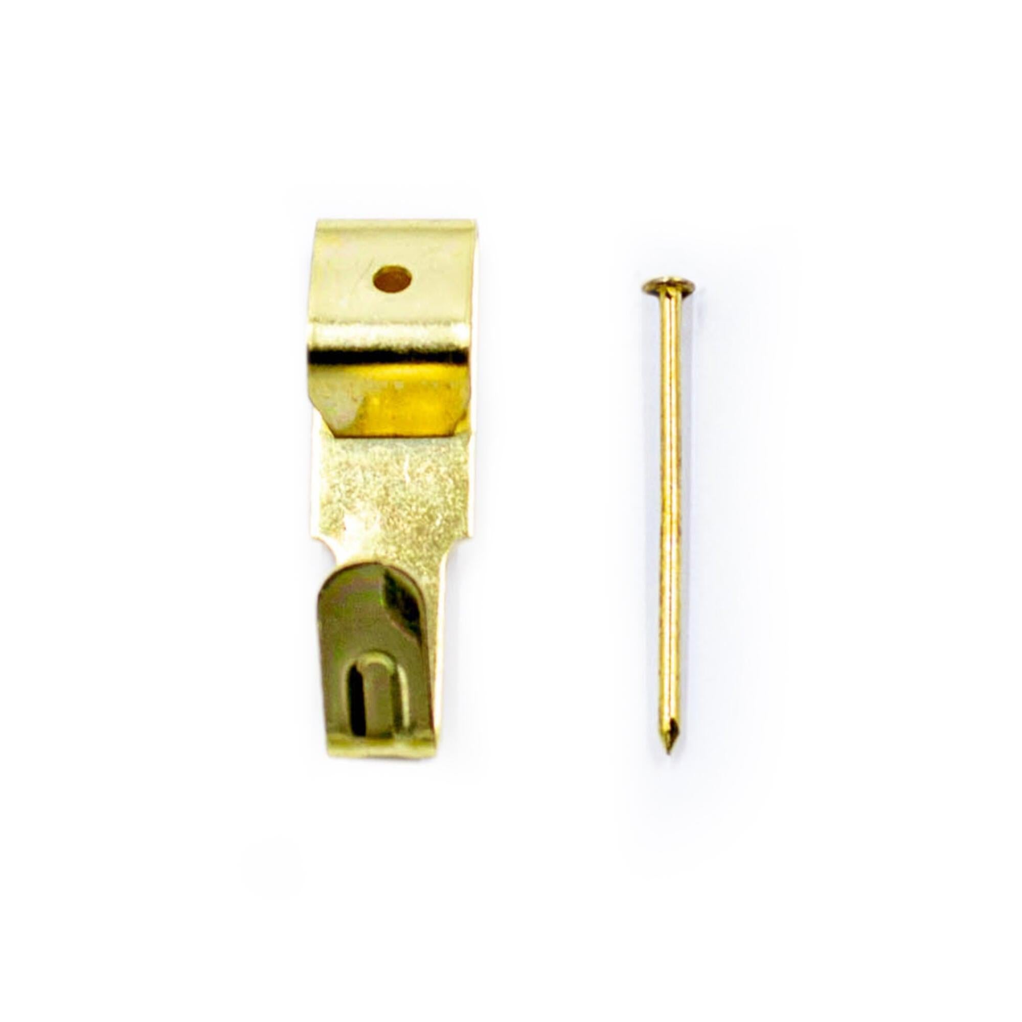 6 Crochets tableau n°2, doré | Leroy Merlin