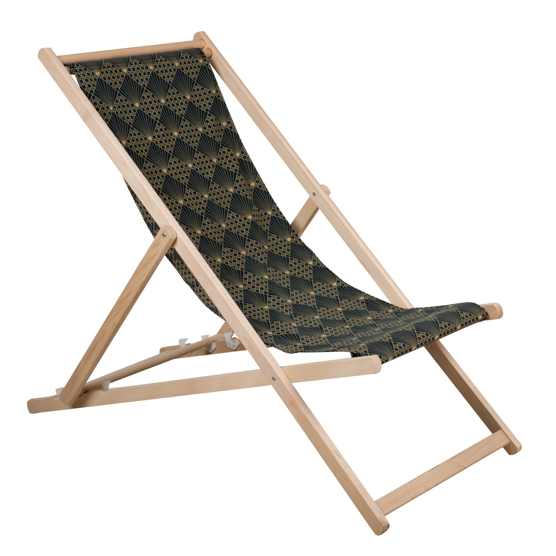 Chilienne en hêtre JARDIN PRIVE noir | Leroy Merlin