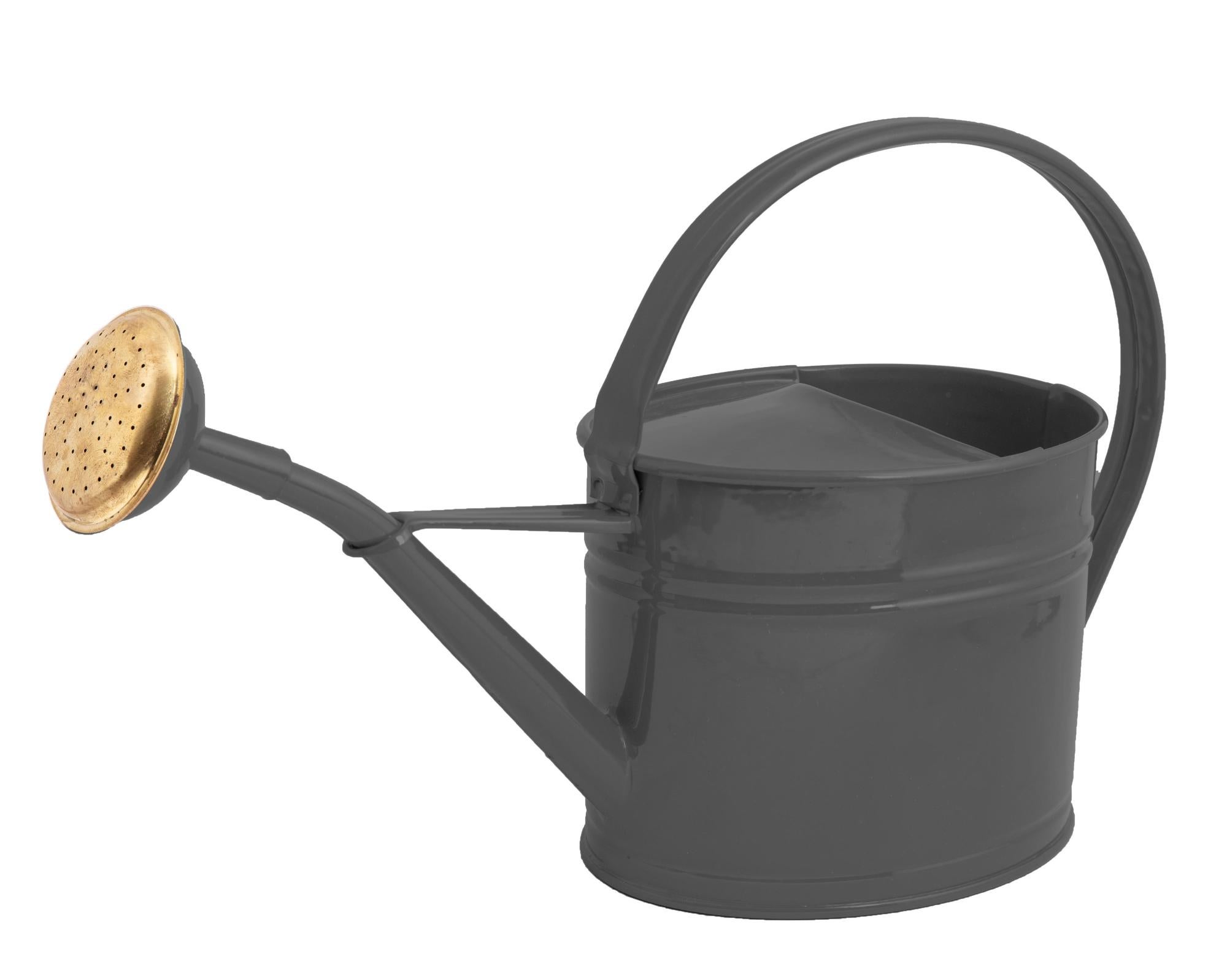 Arrosoir metal ovale anthracite 1.75L | Leroy Merlin
