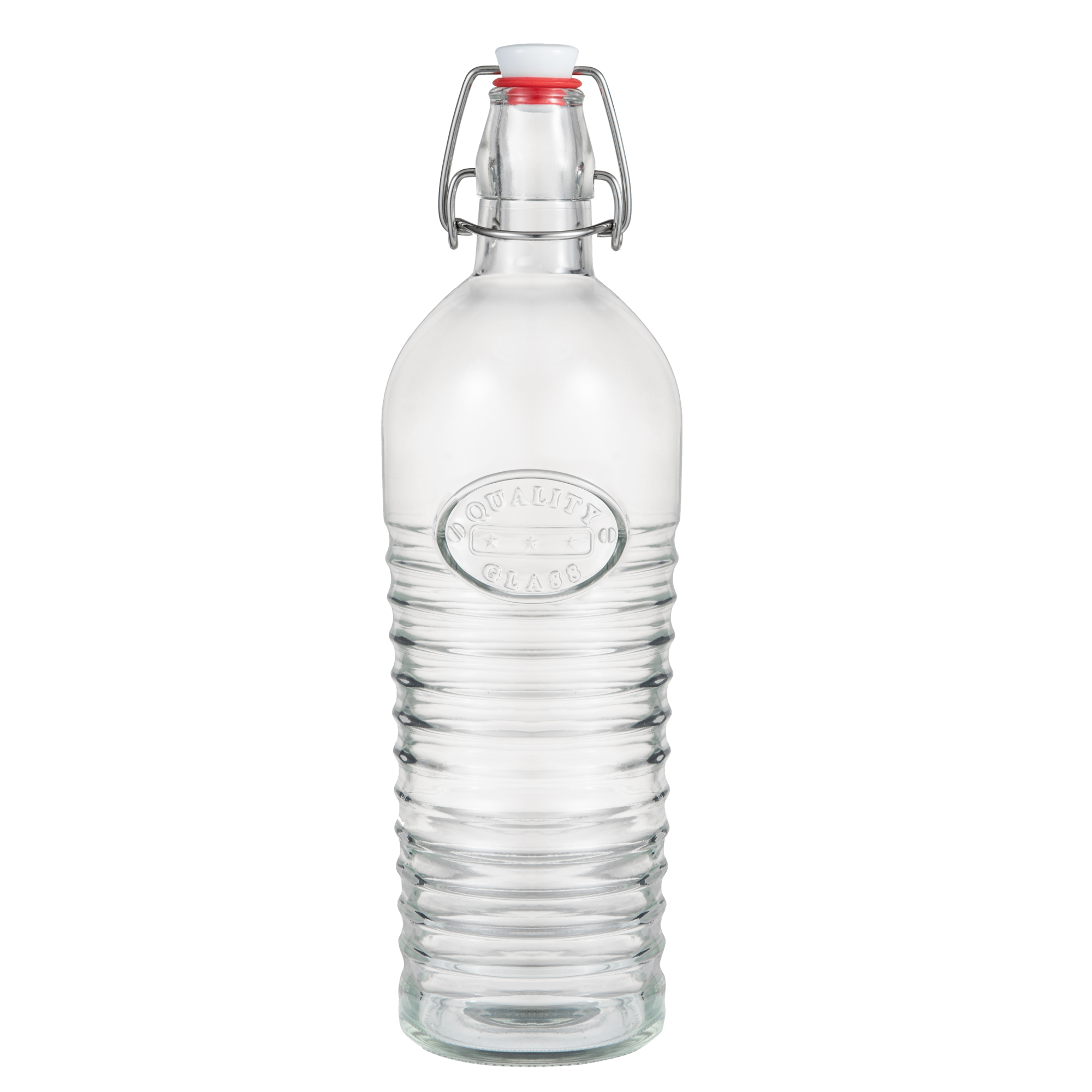 Bouteille en verre 1L DELINIA | Leroy Merlin