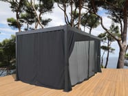 Rideaux Moustiquaire Pour Pergolas FUSAIN 4 X 3 M Leroy Merlin