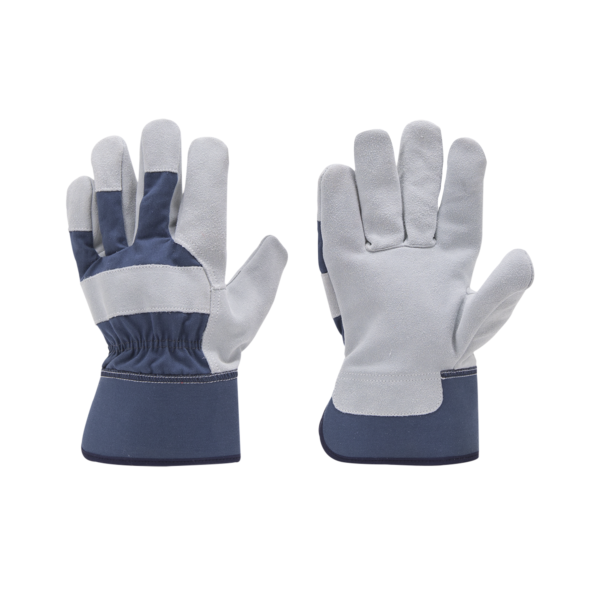 Paire de gants pour les travaux de construction cuir / coton, T 10 ...