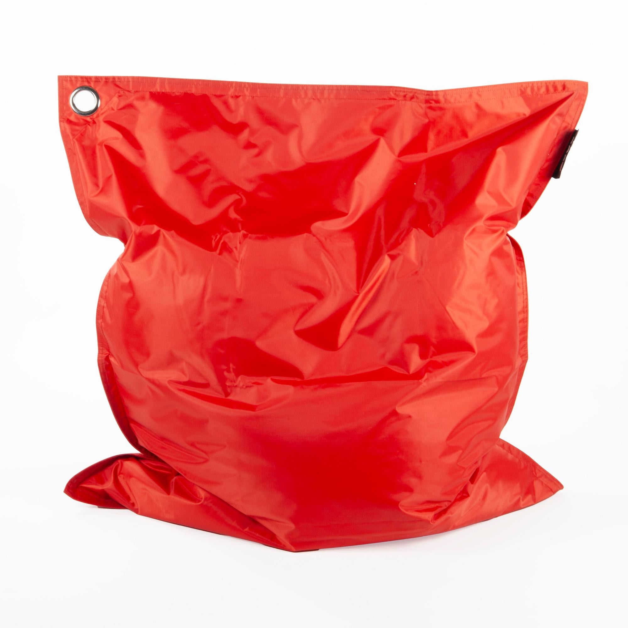 Pouf Uni, rouge L.140 x l.180 cm | Leroy Merlin