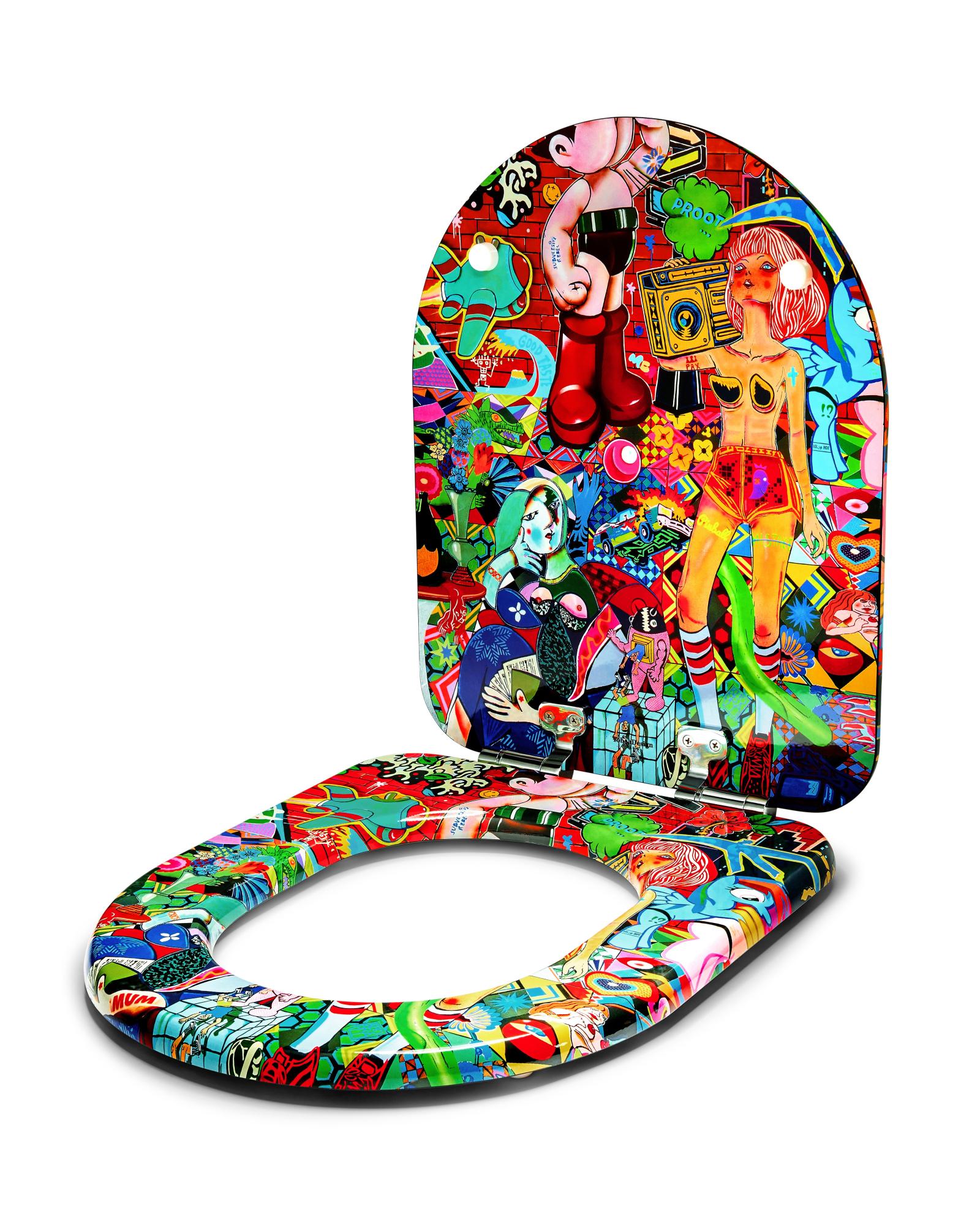 Abattant WC Tohaa Design - Vanity Fair Modern-D de Guive Khosravi ...