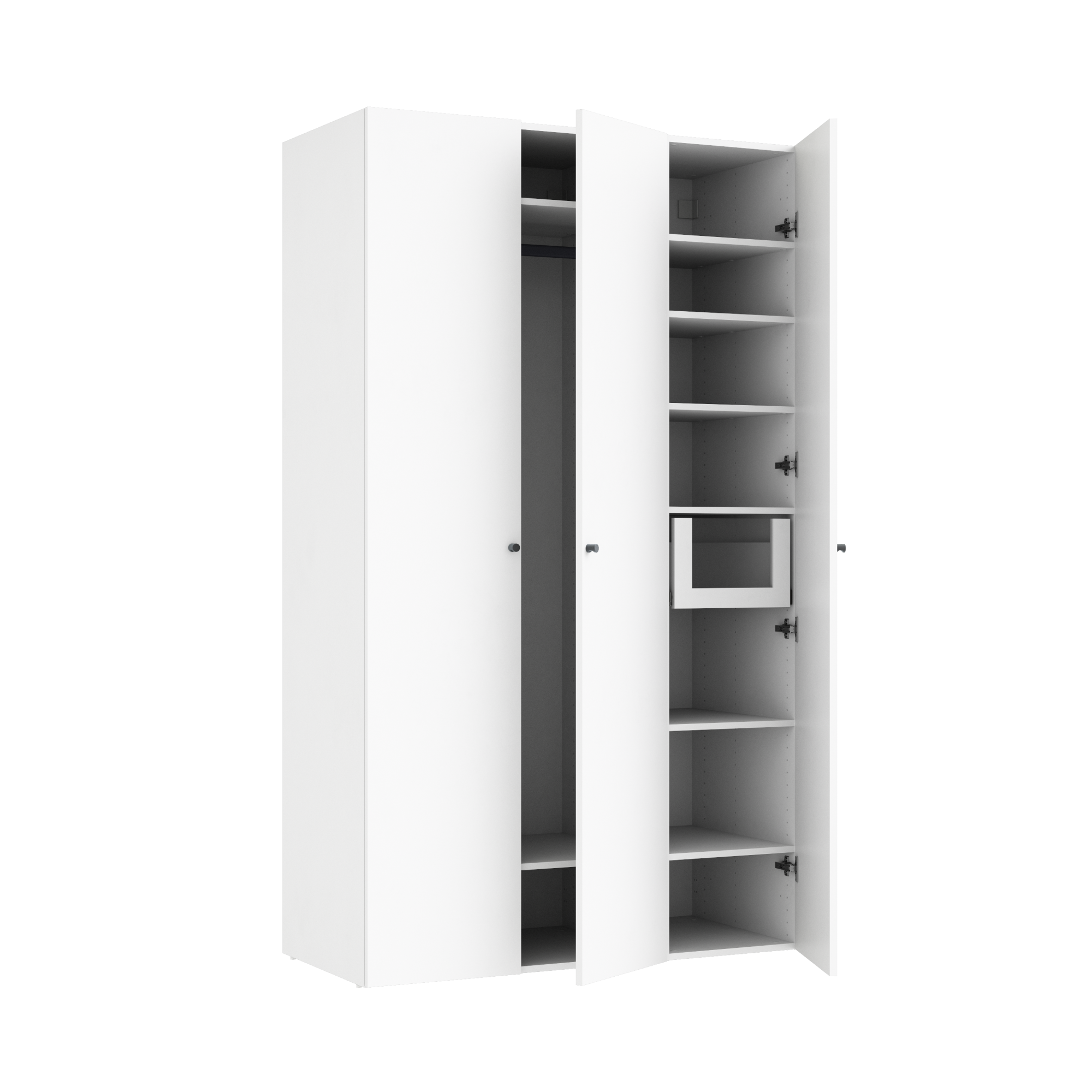 Dressing SPACEO Evo'M blanc H.204.8 x l.120 x P.54 cm | Leroy Merlin