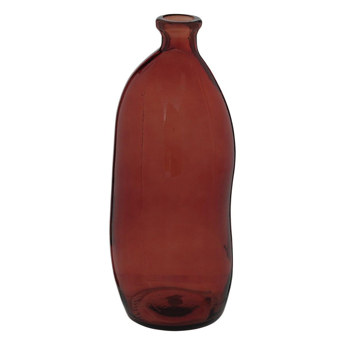 Vase bouteille en verre, marron H.35 | Leroy Merlin