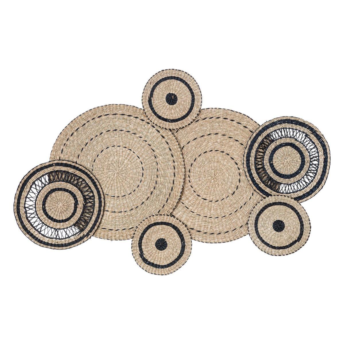 Décoration murale paille isaure, naturel l.1XH72.5 | Leroy Merlin