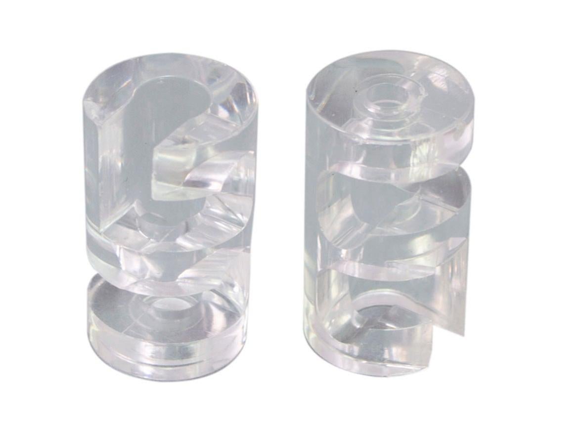 Accessoire de suspension pour panneau LED, TIBELEC transparent 35 mm ...