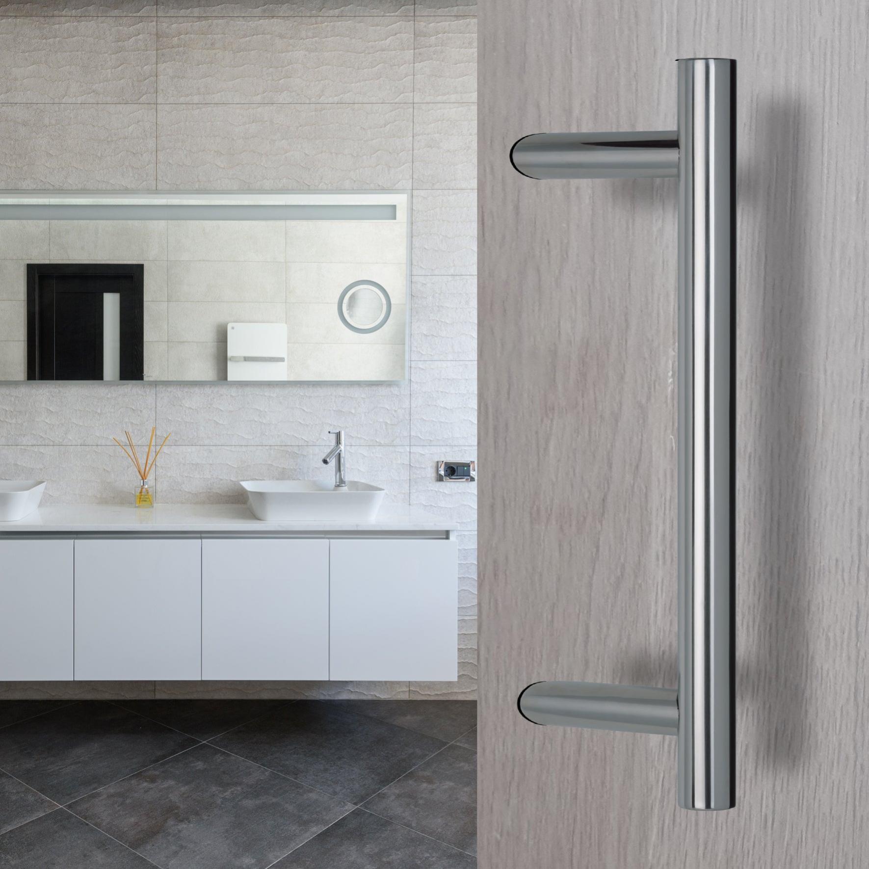 Tirant en inox ALPERTEC, entraxe 600 mm, H.80 mm | Leroy Merlin