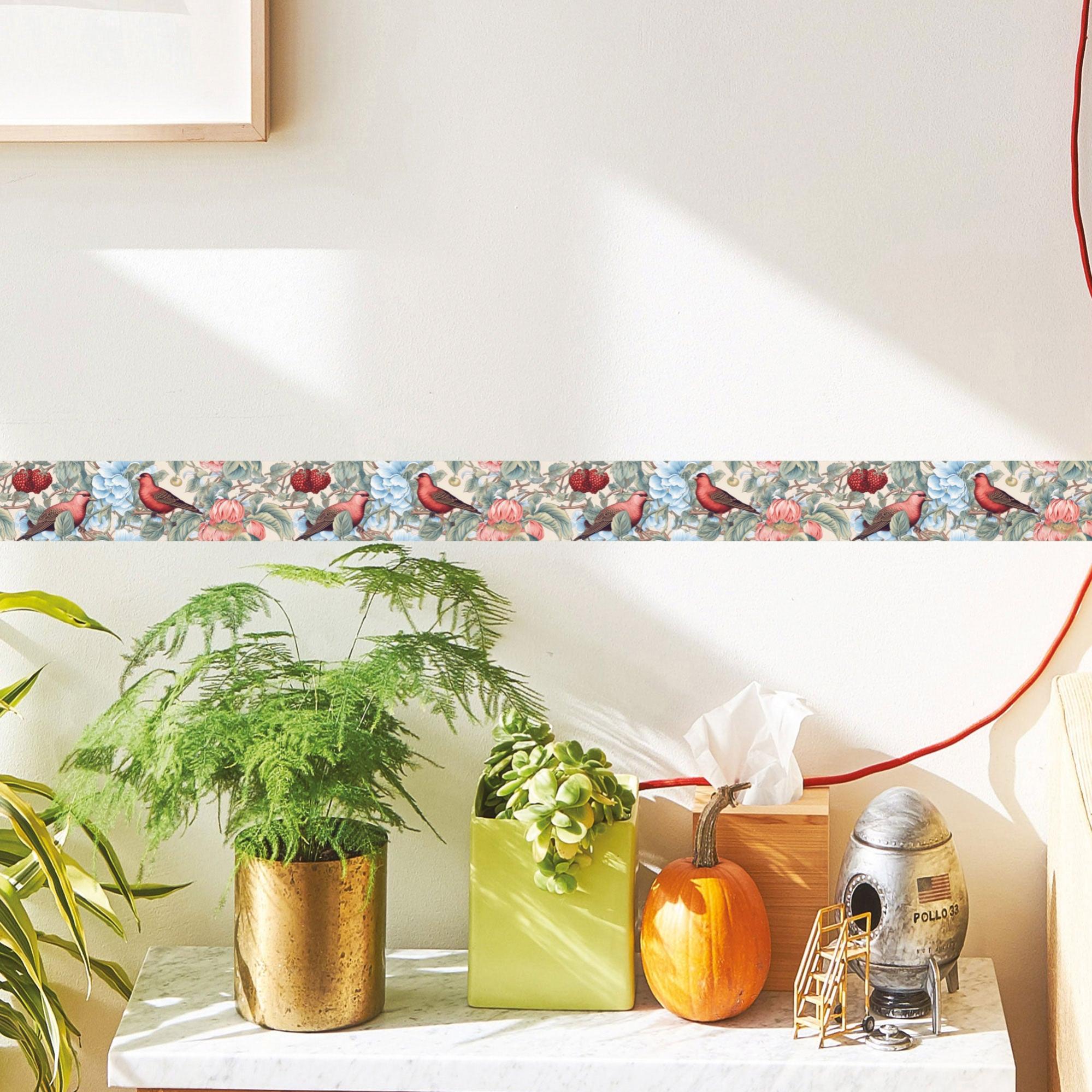 Frise, pvc William rouge gorge, rouge | Leroy Merlin