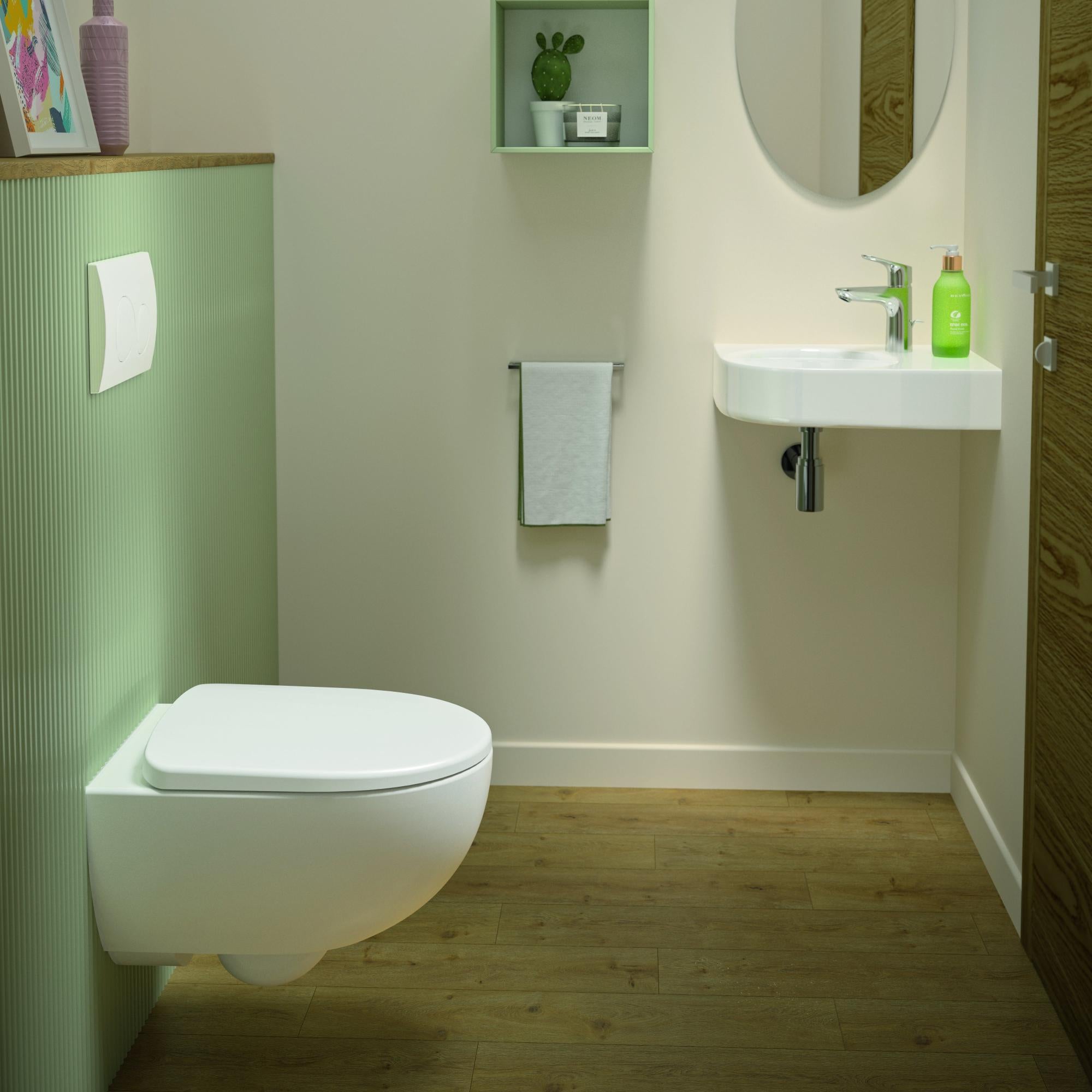 Pack WC suspendu G500 Compact Rimfree® GEBERIT | Leroy Merlin