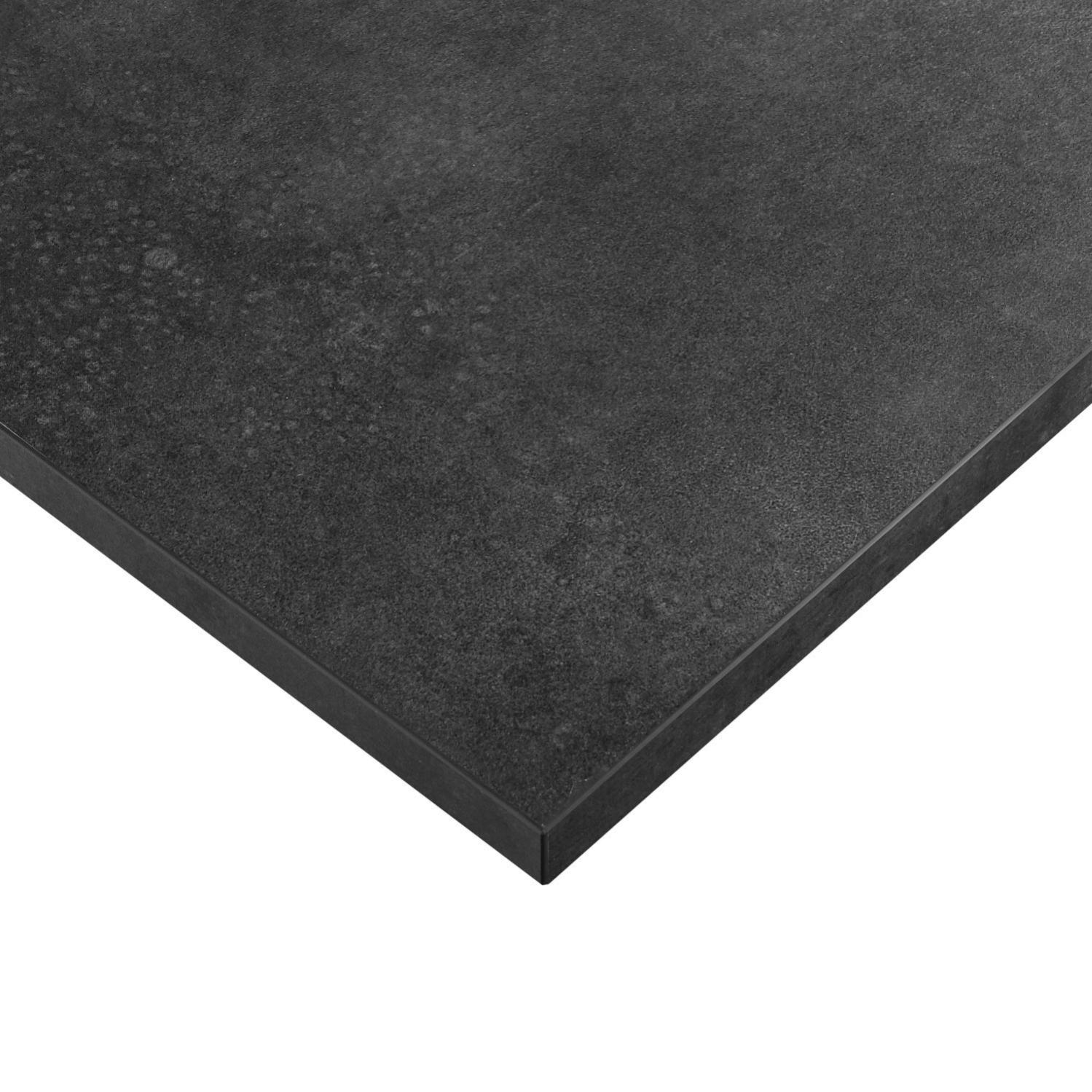 Plan de travail stratifié sur-mesure METAL VIEILLI Ep.16 mm | Leroy Merlin