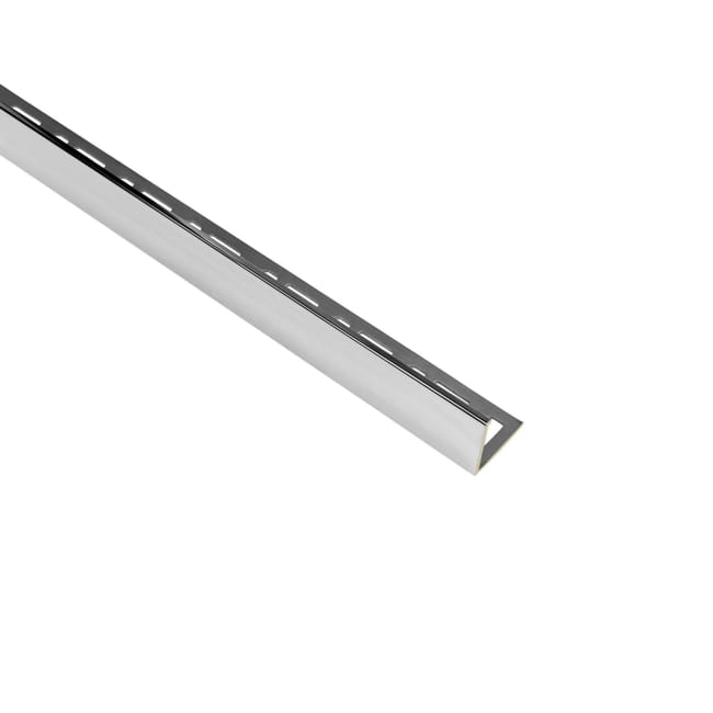 Equerre de finition mur/sol brillant chrome laiton STANDERS L.250 cm x ... Equerre de finition mur/sol brillant chrome laiton STANDERS L.250 cm x ...