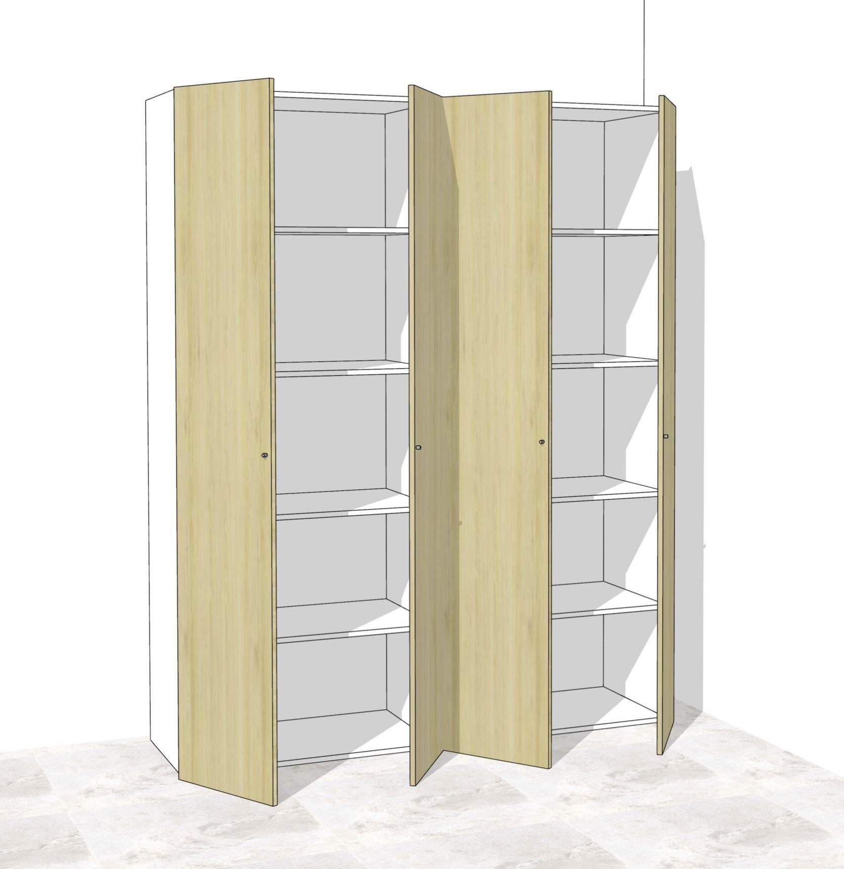 Meuble de rangement SPACEO Home H.200 x l.160 x P.45 cm | Leroy Merlin