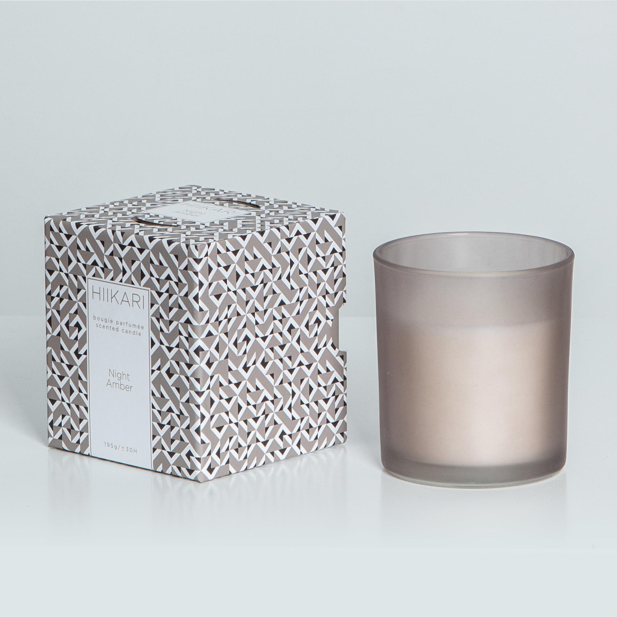 Bougie parfumée, Elixir night amber 195g | Leroy Merlin