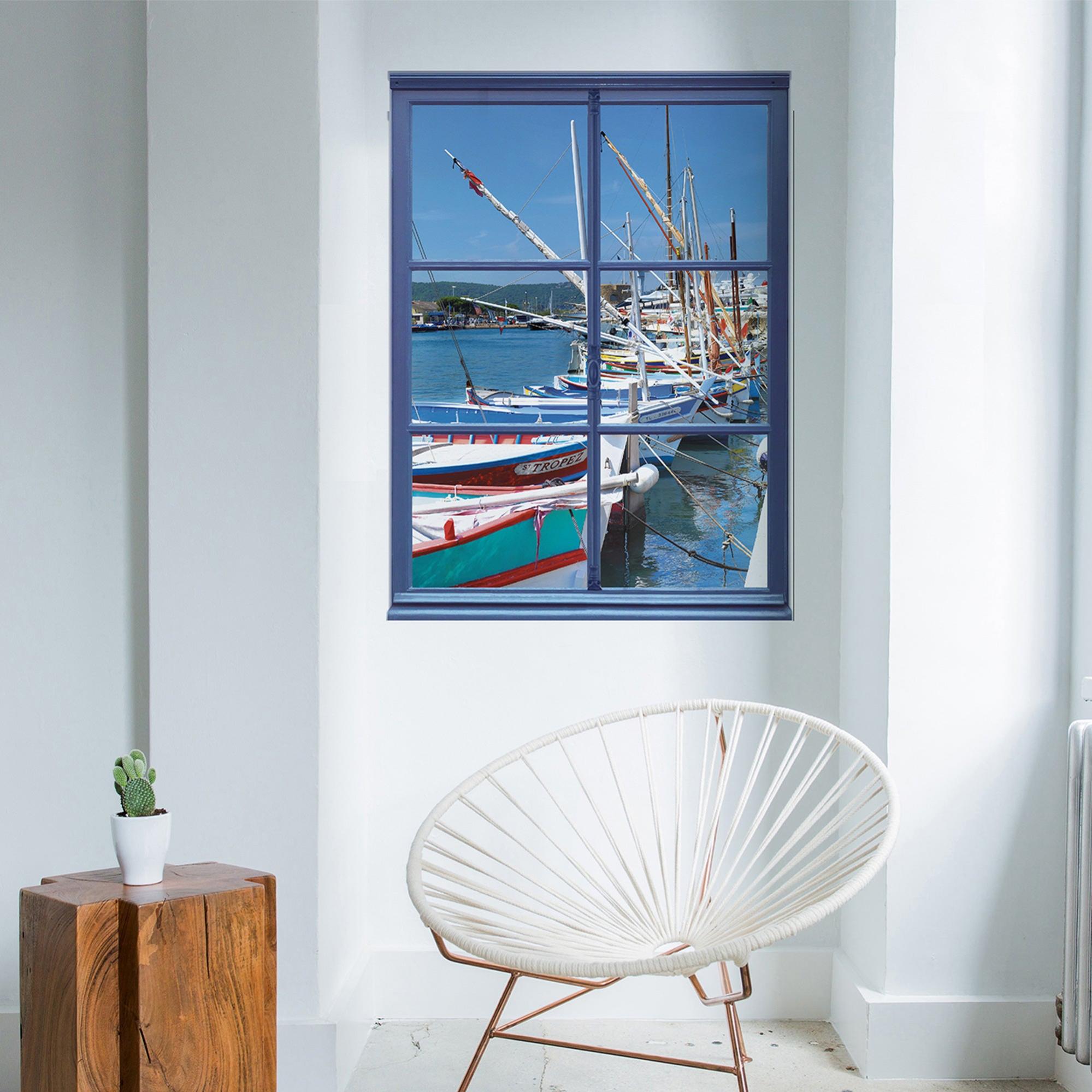 Sticker port, multicolore, 48 cm x 68 cm | Leroy Merlin