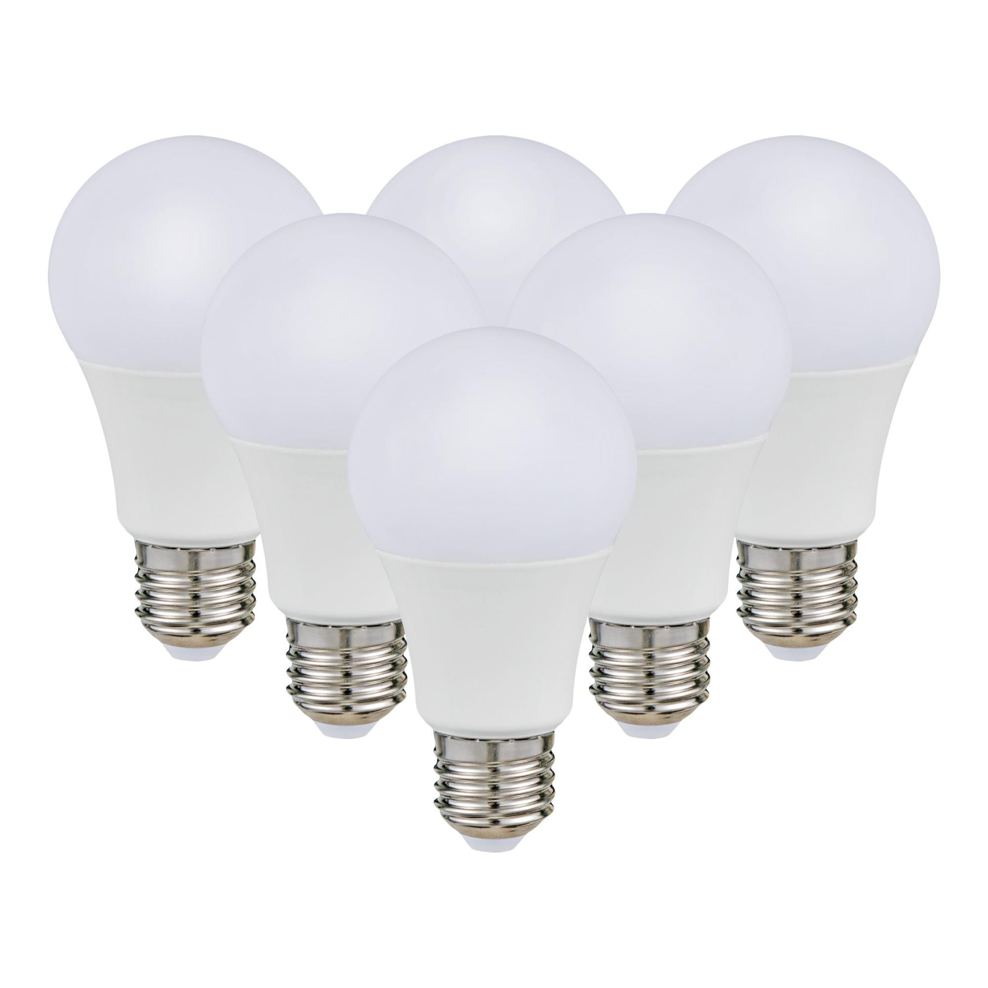 Lot de 6 ampoules led opaque standard E27 1521 Lm = 100 W blanc neutre, LEXMAN | Leroy Merlin