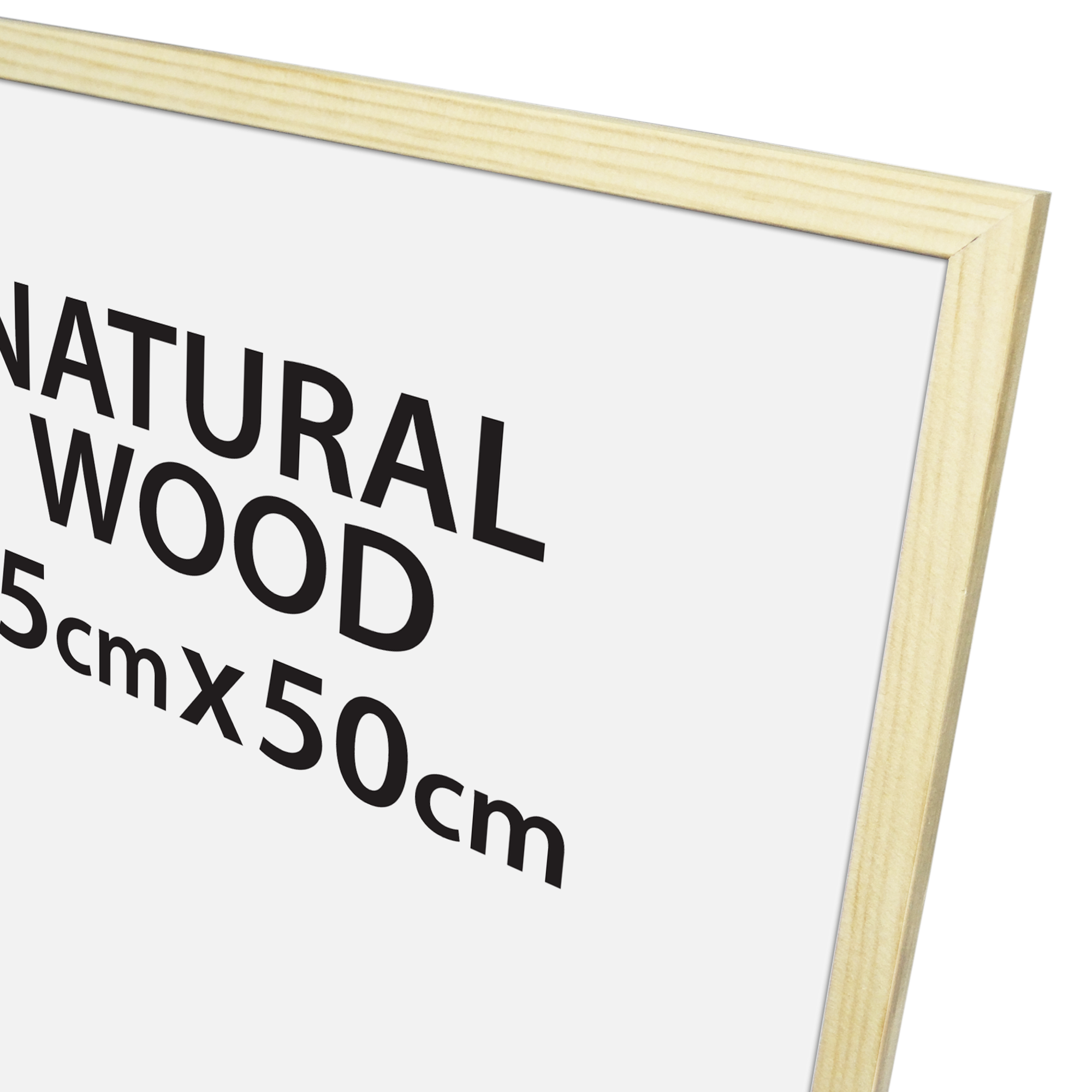 Cornice Natural wood naturale lucido per foto da 35x50 cm | Leroy Merlin