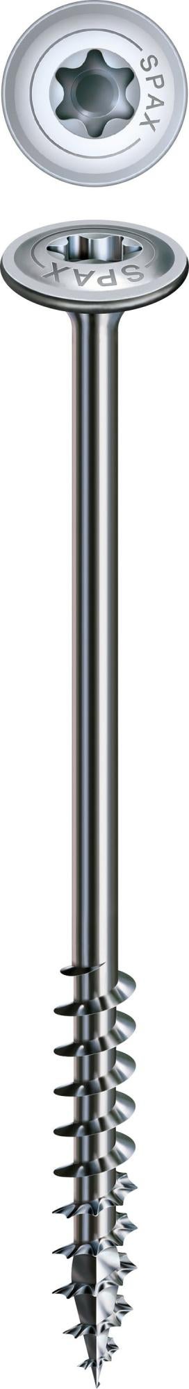 Vite per legno SPAX testa larga, L 160 x Ø 6 mm, 20 pezzi | Leroy Merlin