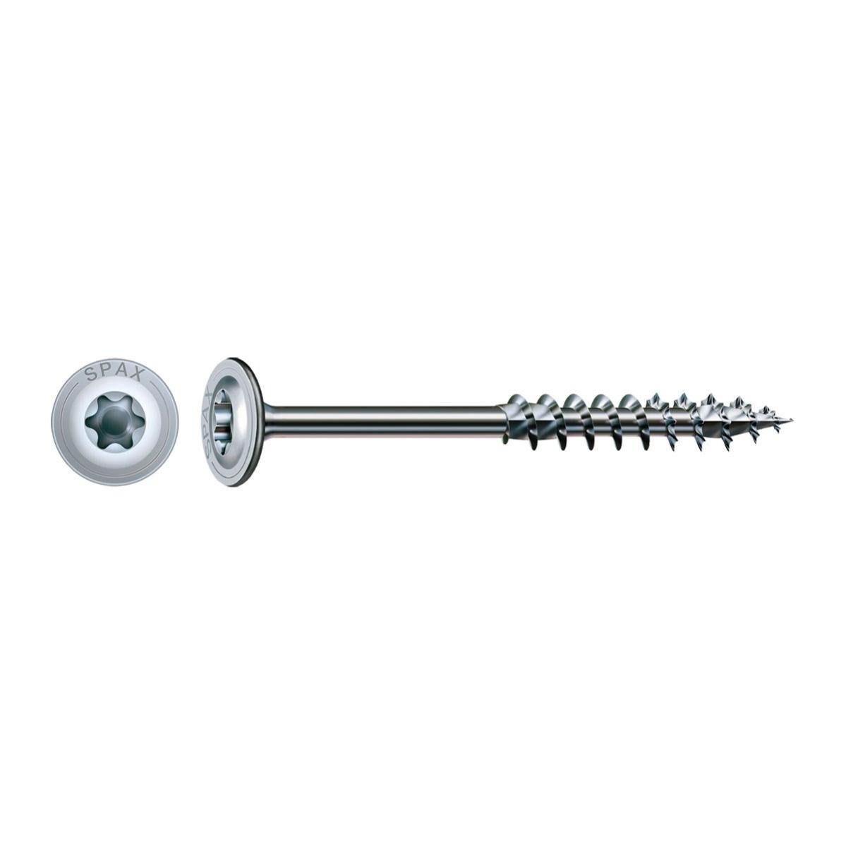 Vite SPAX testa piatta ultra larga in acciaio L 160 x Ø 8 mm | Leroy Merlin