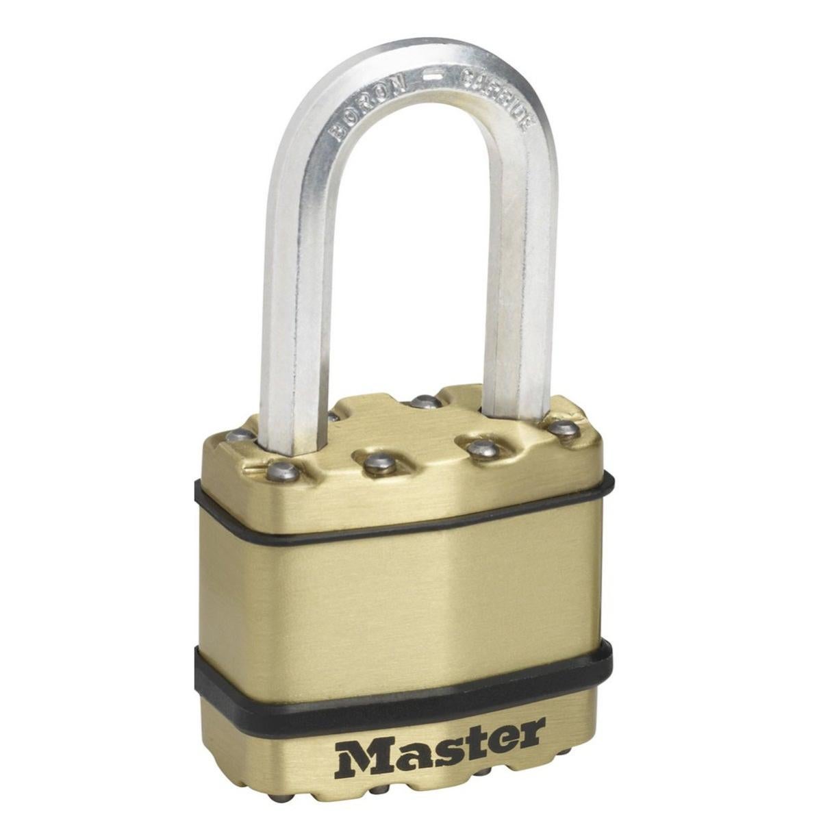 Lucchetto con chiave MASTER LOCK in acciaio ansa H 38 x L 20 x Ø 8 mm ...