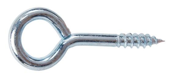 Vite ad occhiello chiuso in acciaio grigio / argento L 30 x Ø 4 mm ...