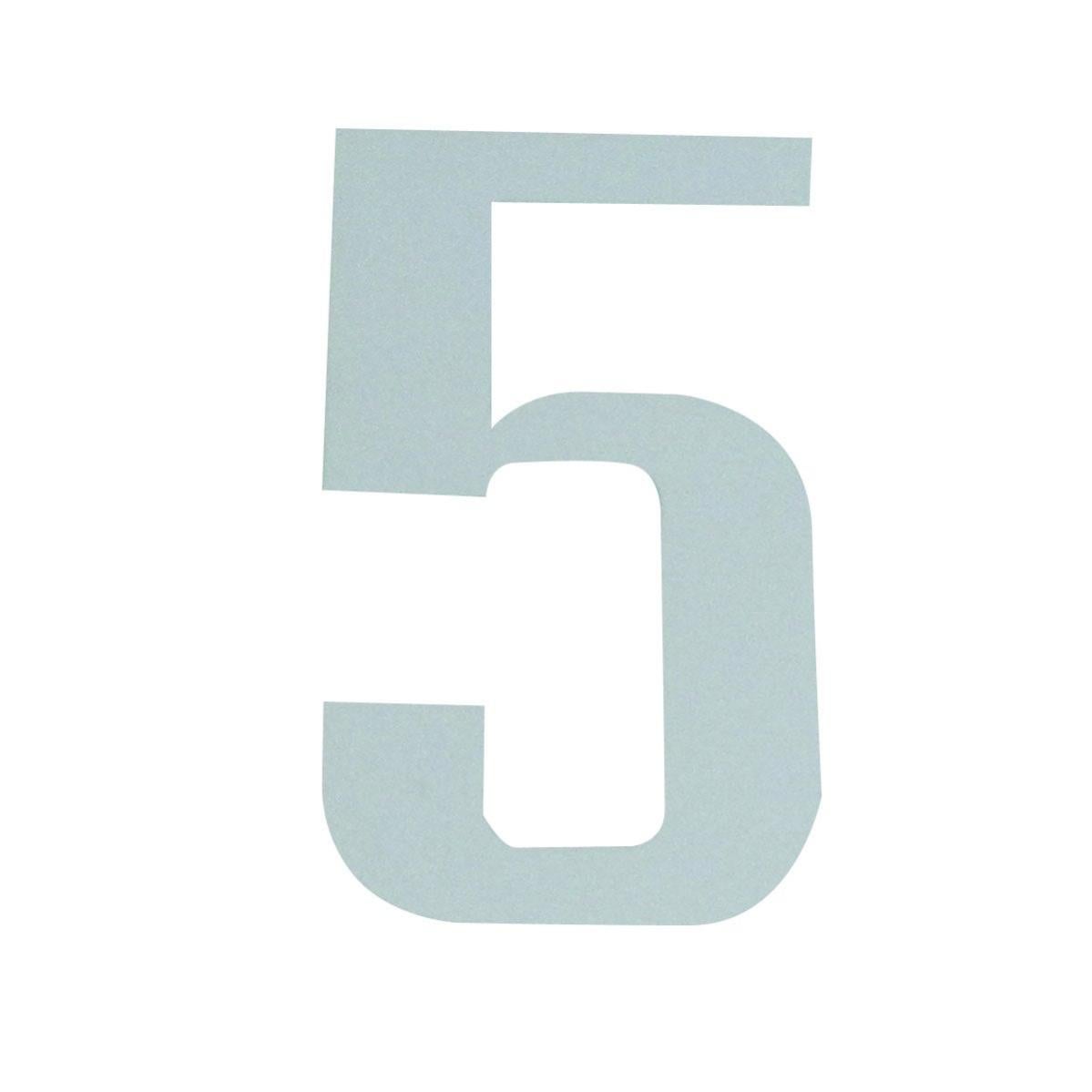 Numero 5 adesivo, 3 x 2 cm | Leroy Merlin