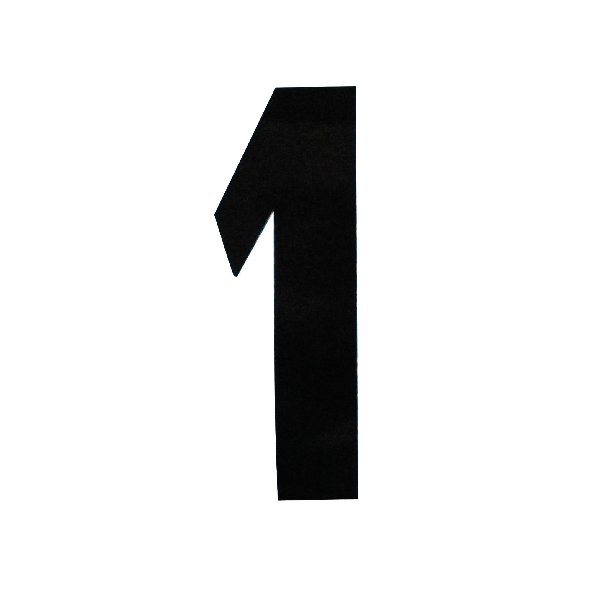 Numero 1 adesivo, 15 x 10 cm | Leroy Merlin
