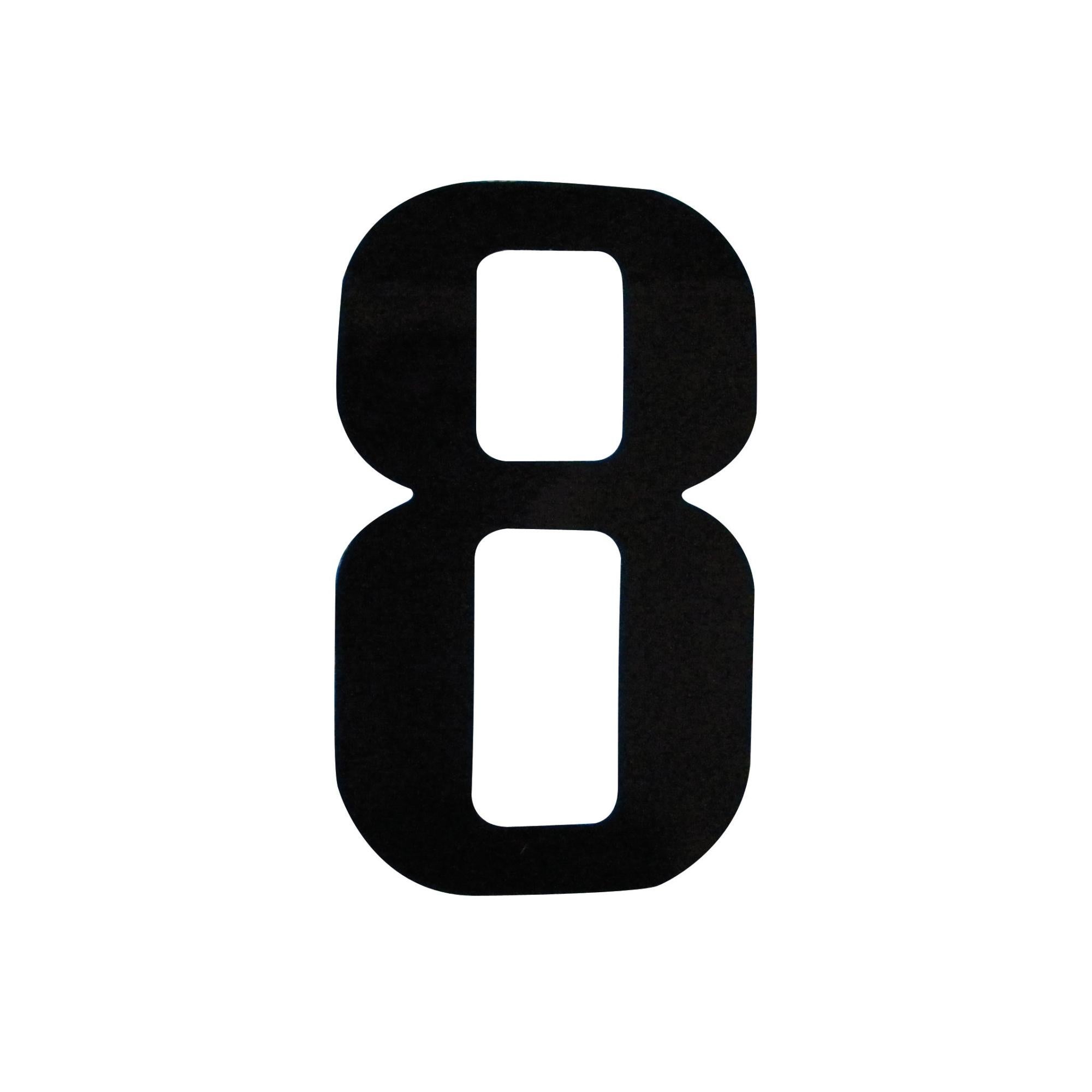 Numero 8 adesivo, 15 x 10 cm | Leroy Merlin
