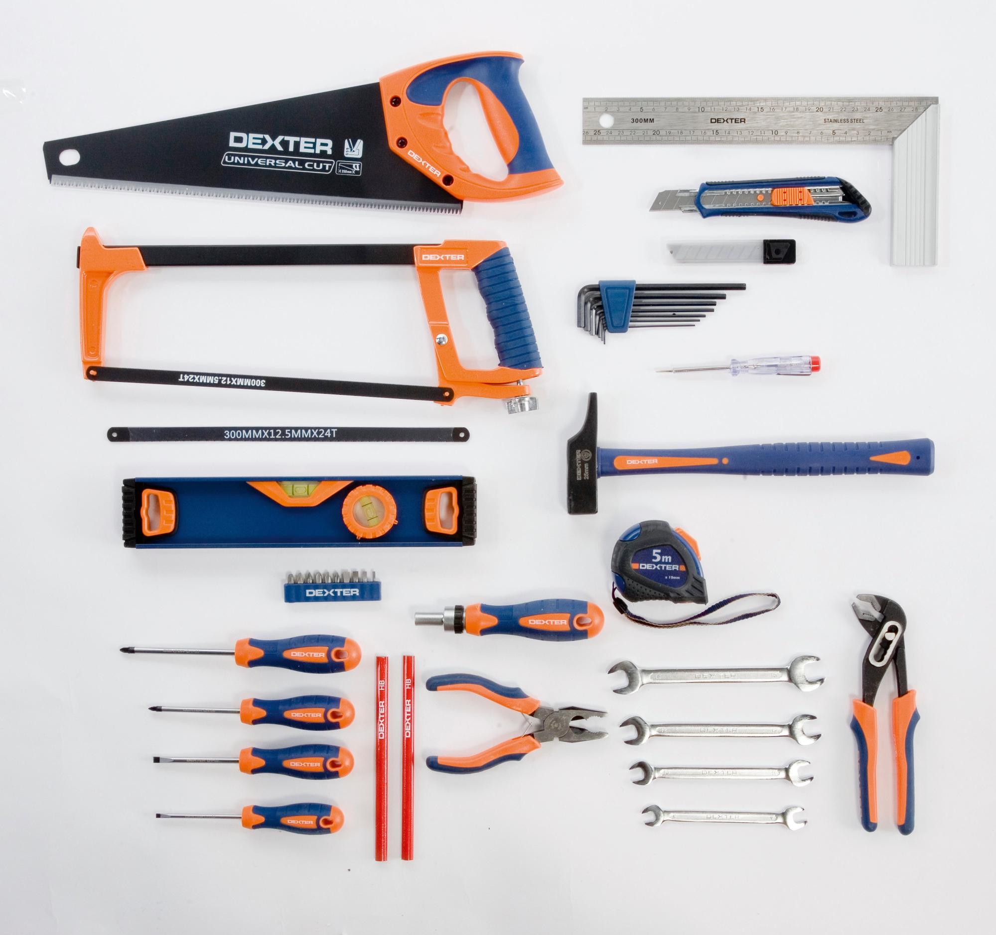 Set utensili DEXTER , 45 pezzi | Leroy Merlin