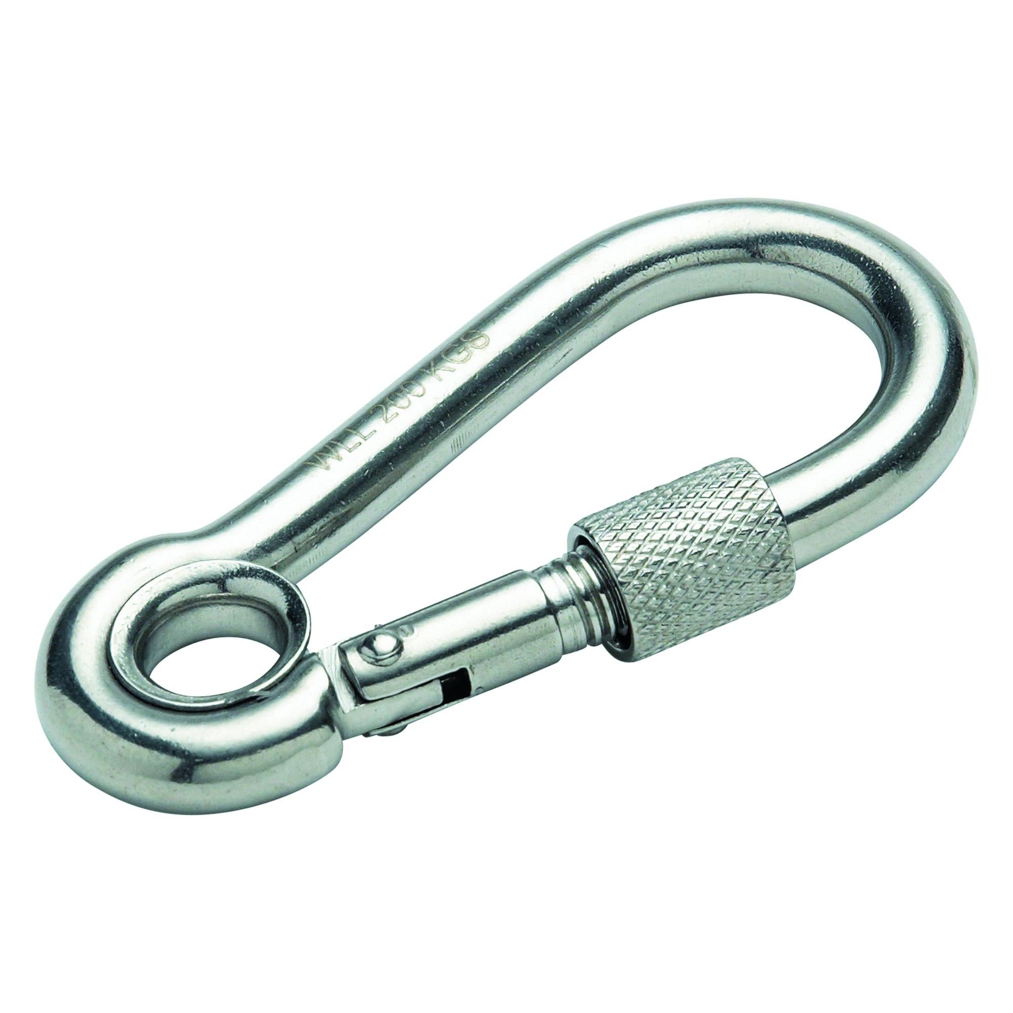 Moschettone in acciaio inox a4 8x80 mm | Leroy Merlin