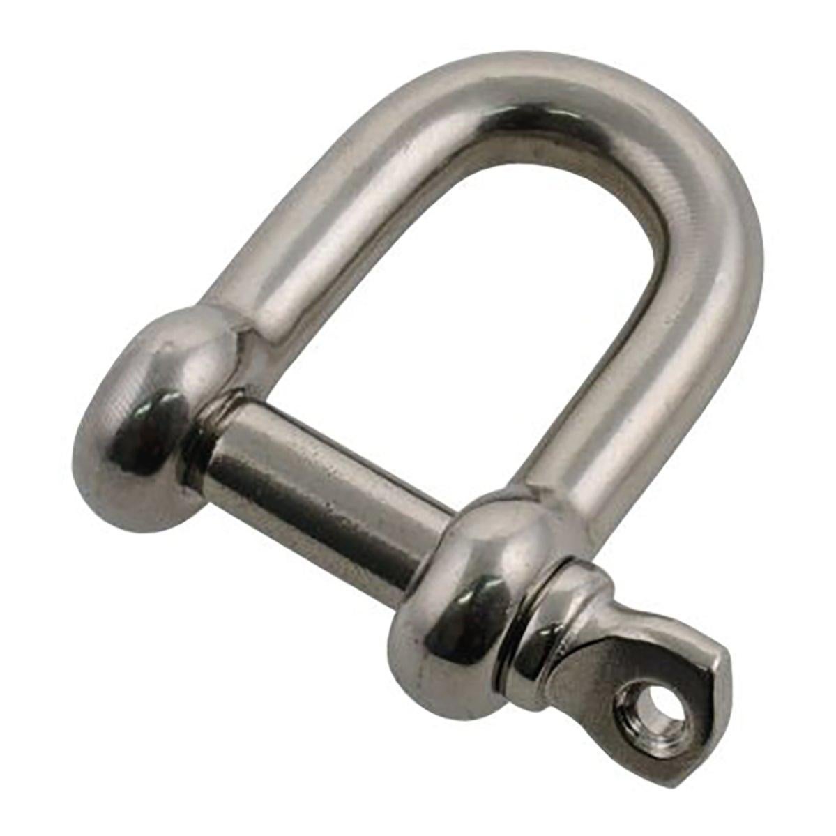 Sollevamento catene Dritto in inox 10 x 18 x Sp 5 mm Ø 5 mm 2 pezzi ...