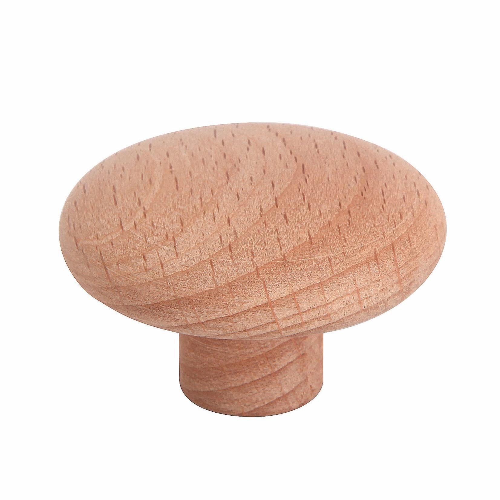 Pomolo per mobile asia in legno faggio naturale Ø 40 mm | Leroy Merlin