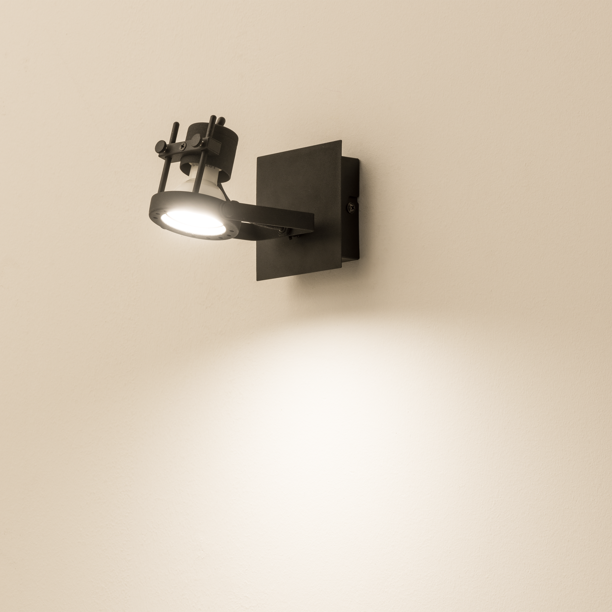 Faretto decorativo senza fonte luminosa 1 luci Technic nero GU10 42W ...