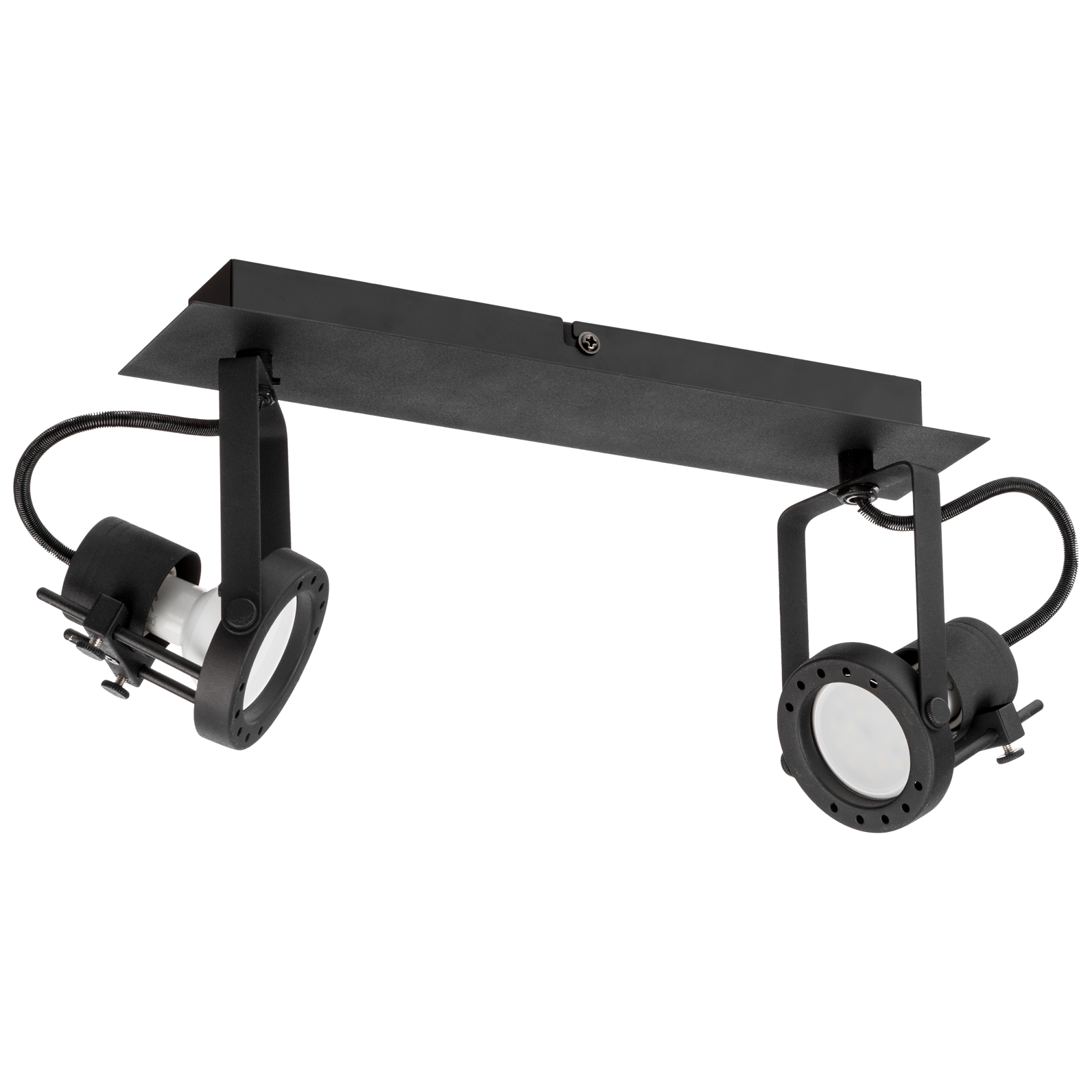 Barra di faretti 2 luci Technic nero in inox GU10 42W INSPIRE | Leroy ...