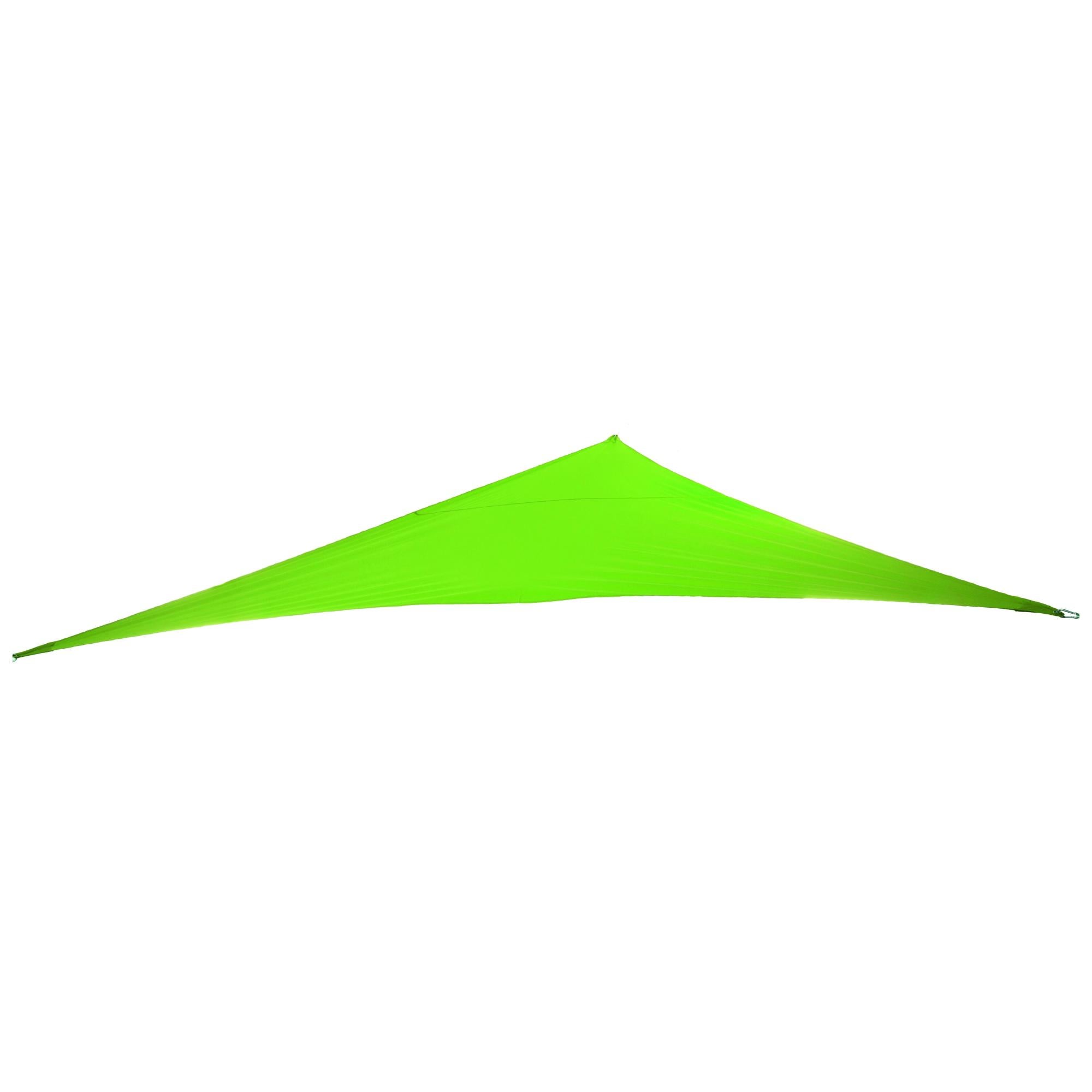 Vela ombreggiante Shade triangolare verde 360 x 360 cm | Leroy Merlin