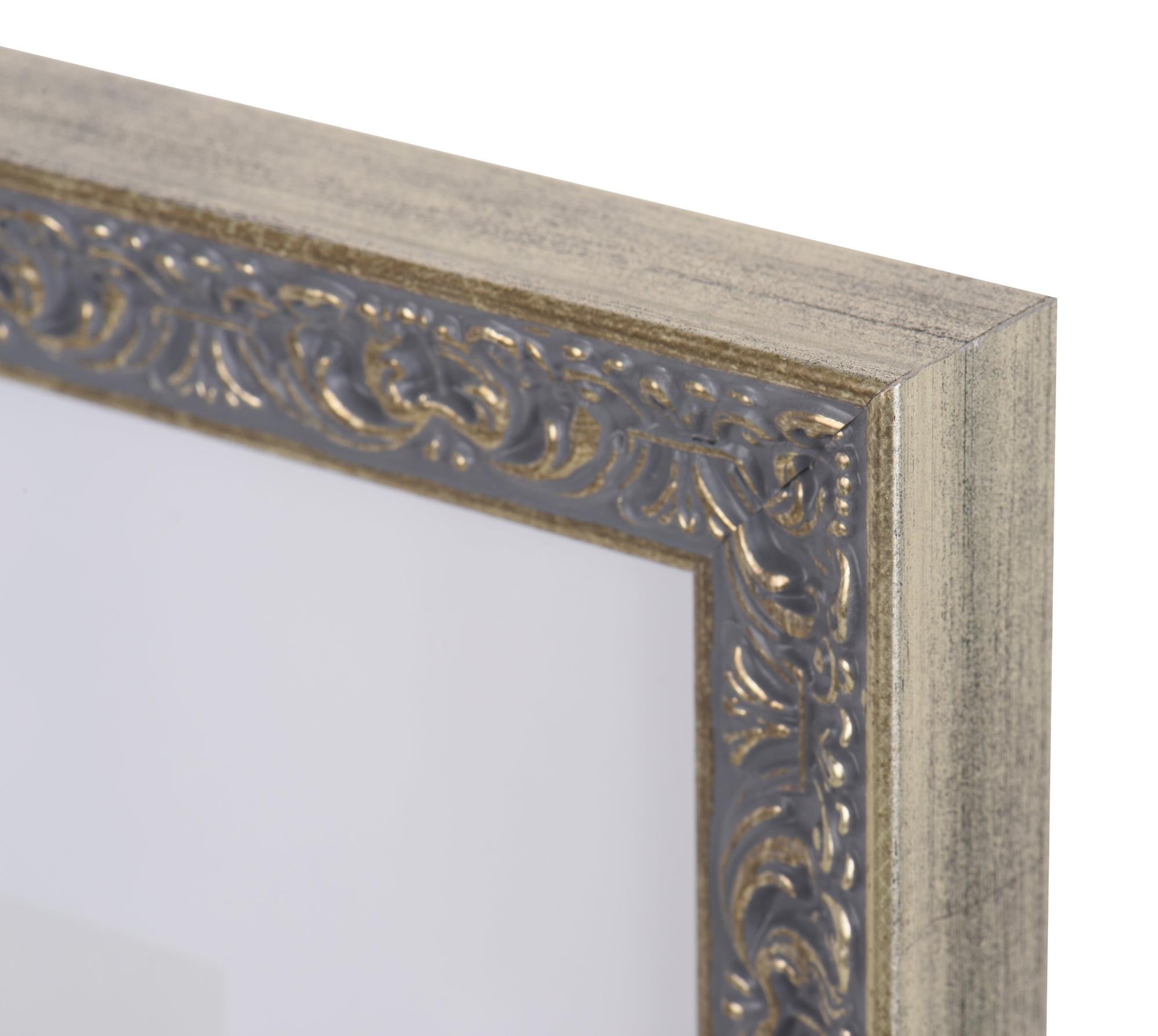 Cornice Amber argento opaco per foto da 30x40 cm | Leroy Merlin