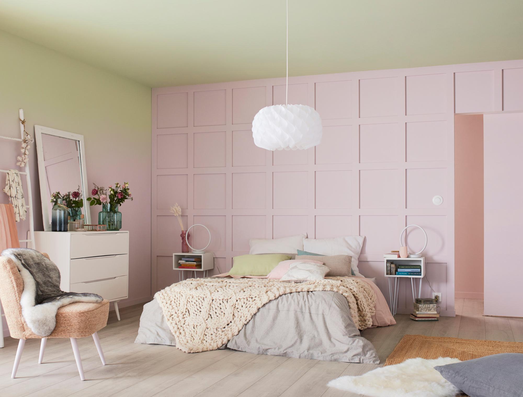 Lampadario Natura Iris bianco , D. 42 cm, LUSSIOL | Leroy Merlin