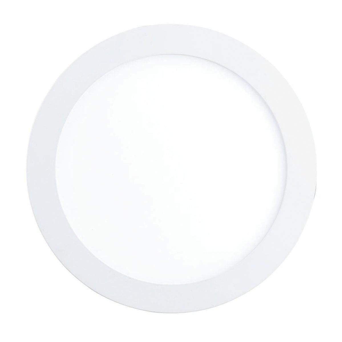 Plafoniera LED auto-alimentato Fueva-C tondo bianco, foro incasso 20,7 ...