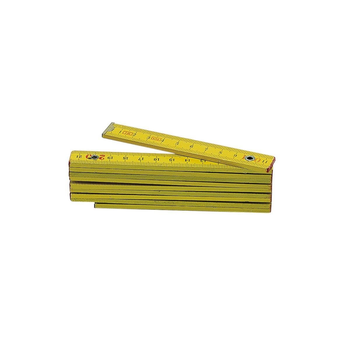 Metro pieghevole METRICA legno Da 1 a 3 m x 13 mm | Leroy Merlin