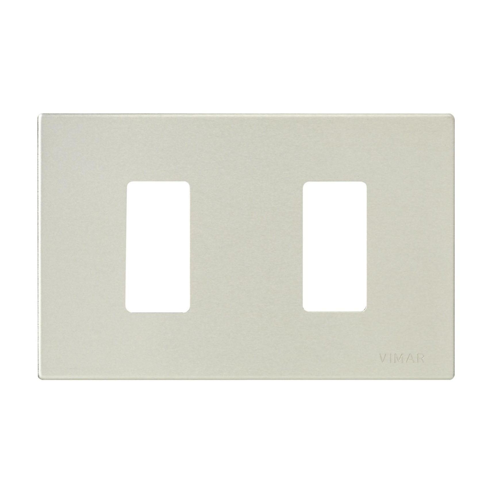 Placca VIMAR 8000 2 moduli avorio | Leroy Merlin