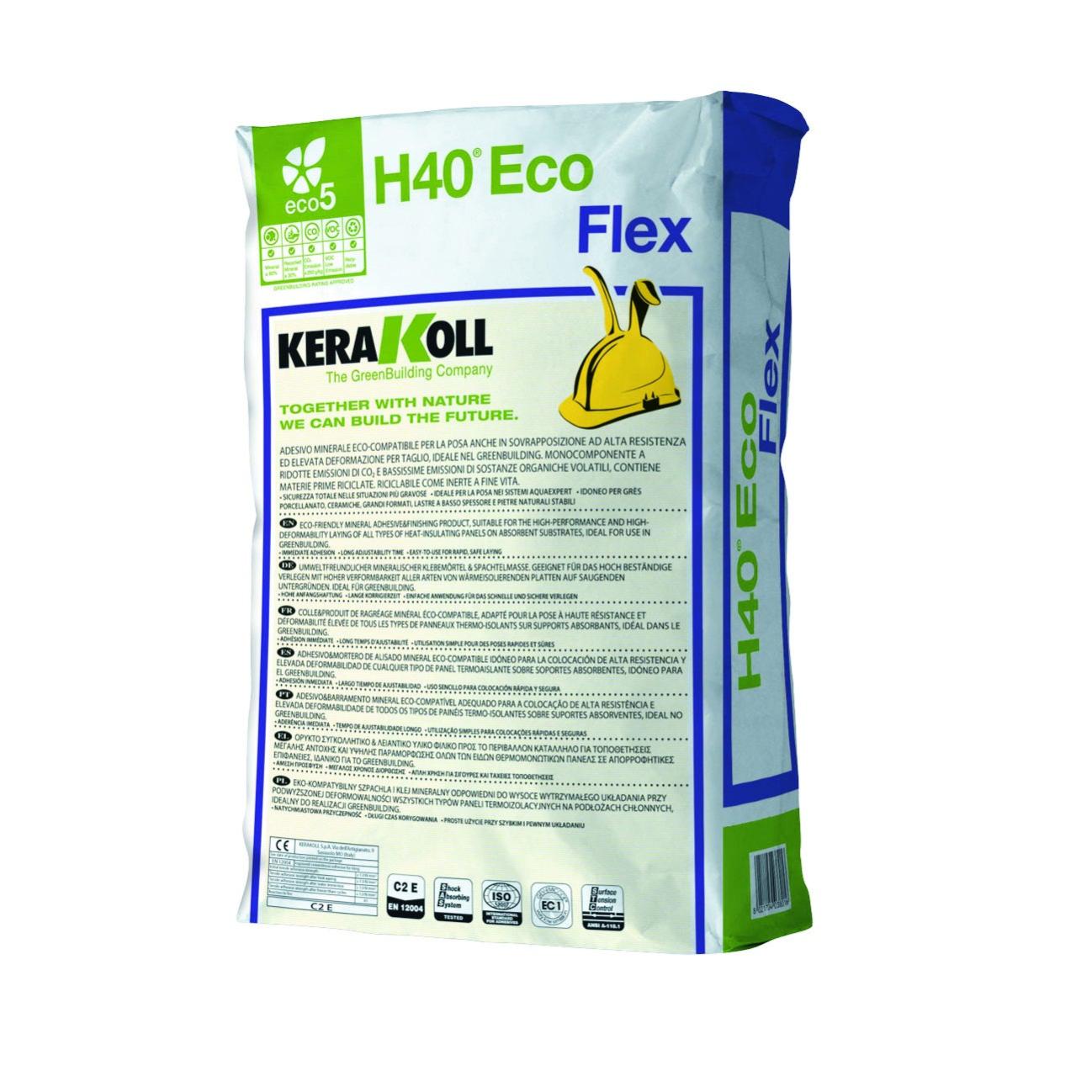 Colla in polvere H40 Flex KERAKOLL 25 kg grigio | Leroy Merlin