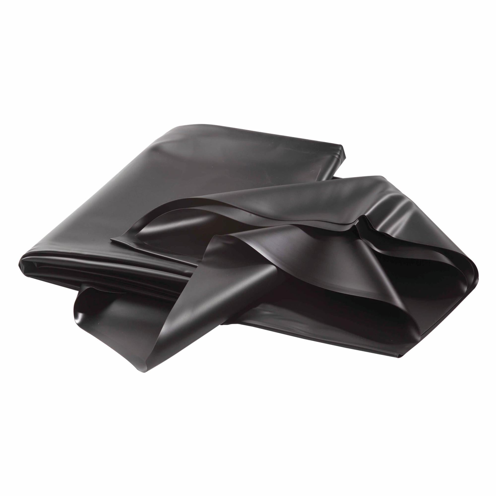 Telo per laghetto artificiale TELO IN PVC IN ROTOLI in pvc nero 2.5 x 3 ...
