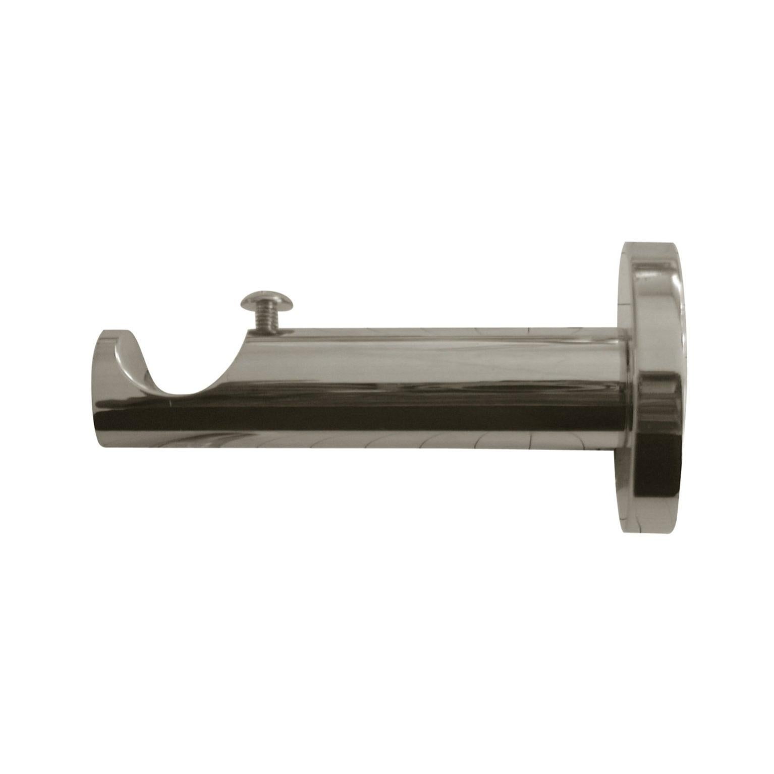 Supporto singolo aperto Ø20mm Nilo in metallo cromo lucido 8cm | Leroy ...
