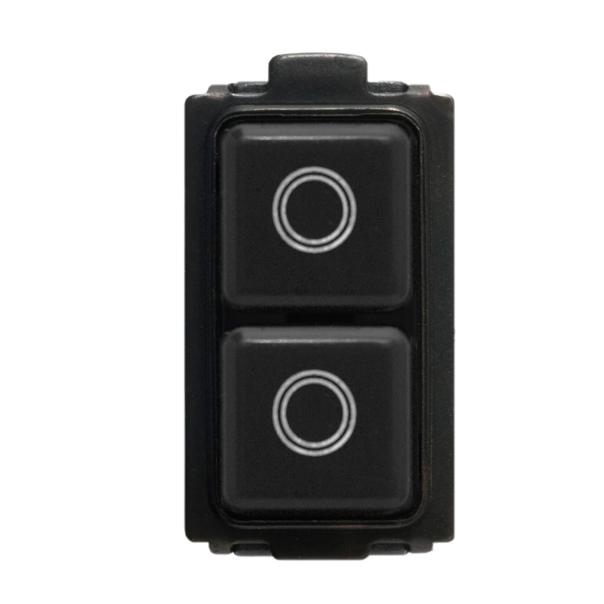 Pulsante doppio 2022N Laser FEB nero | Leroy Merlin