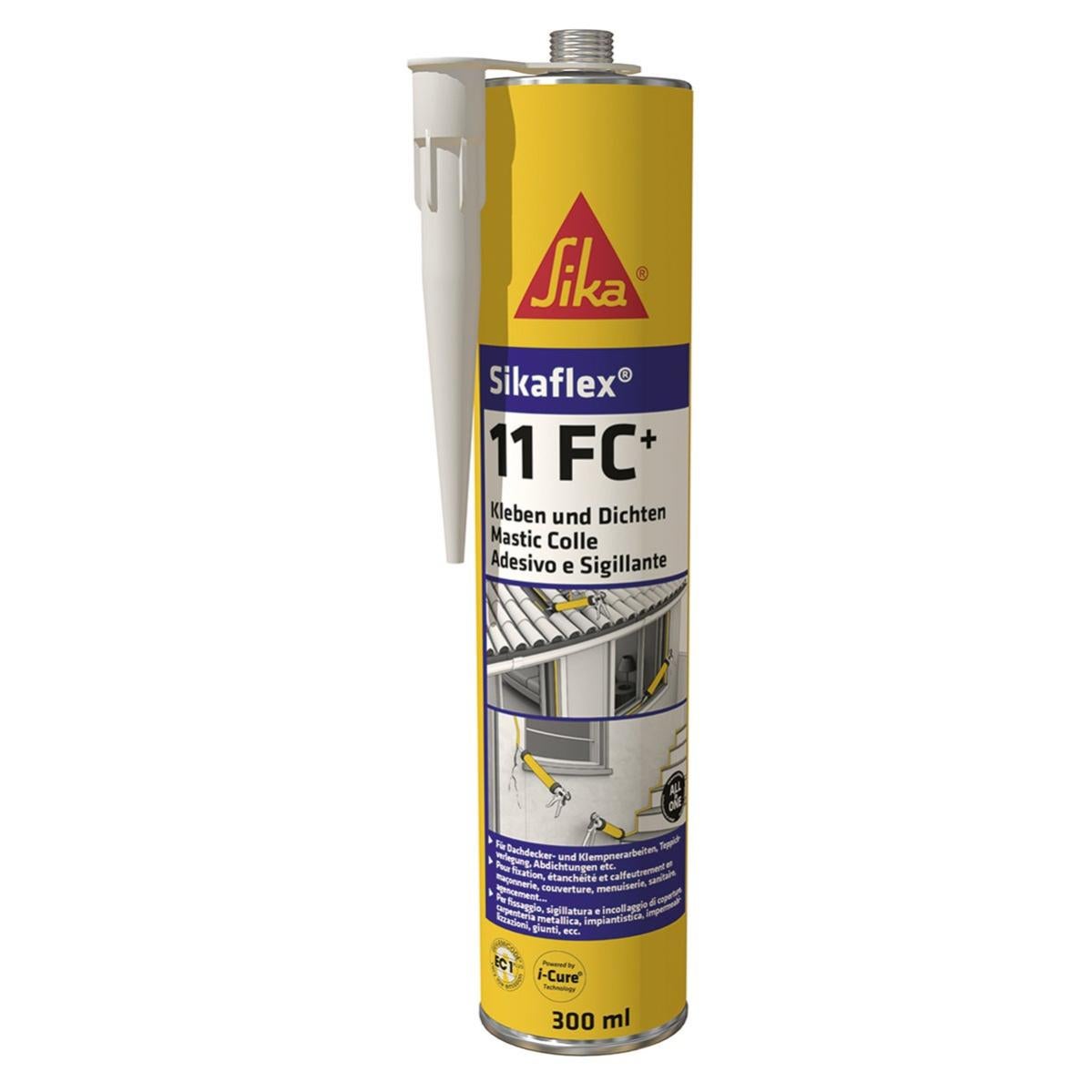 Silicone sigillante SIKA Sikaflex 11 fc+ grigio 300 ml | Leroy Merlin