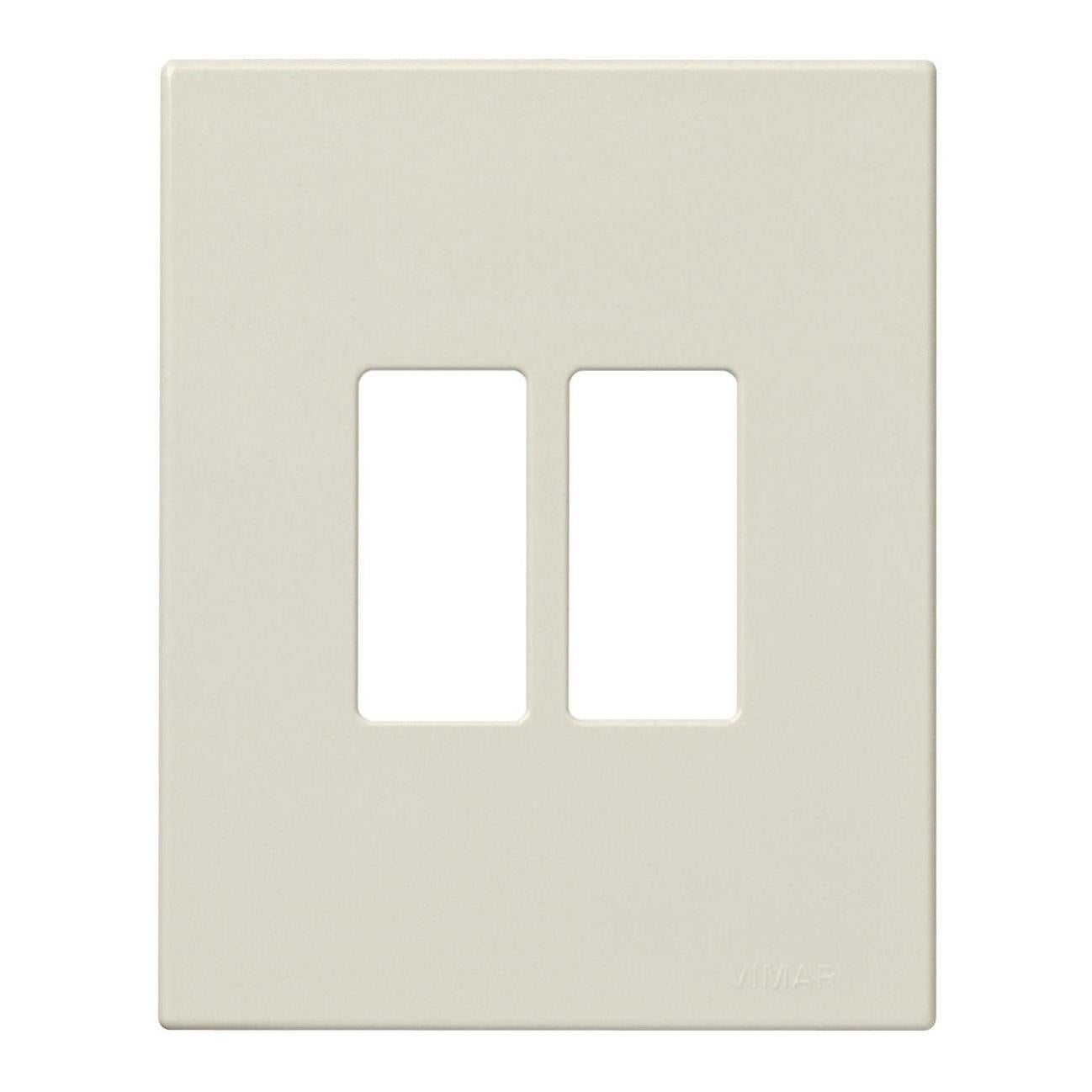 Placca VIMAR 8000 2 moduli avorio | Leroy Merlin