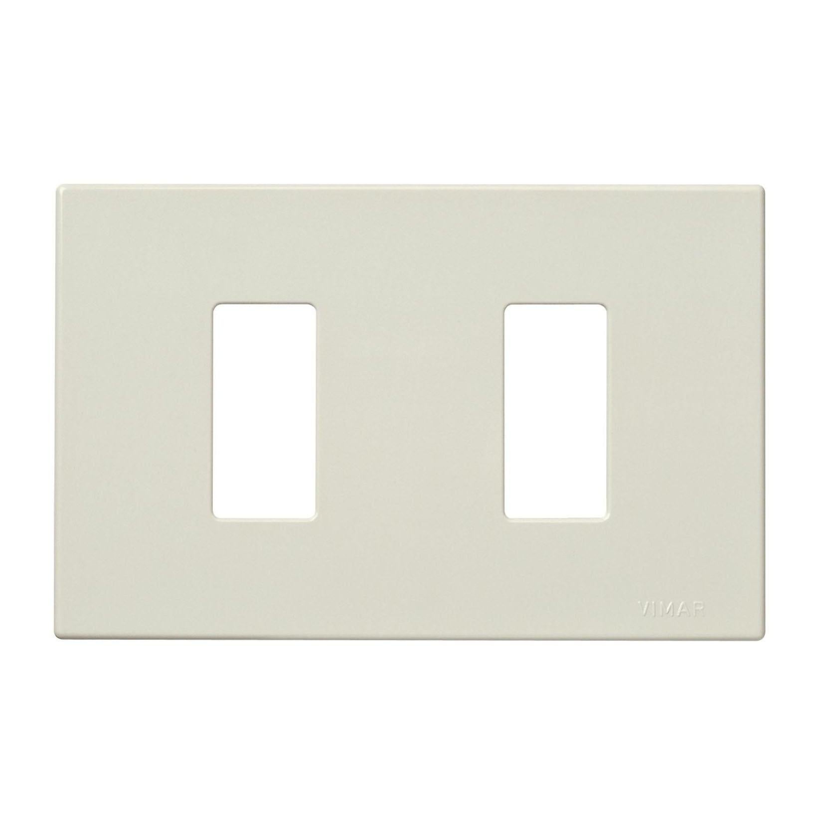 Placca VIMAR 8000 2 moduli avorio | Leroy Merlin