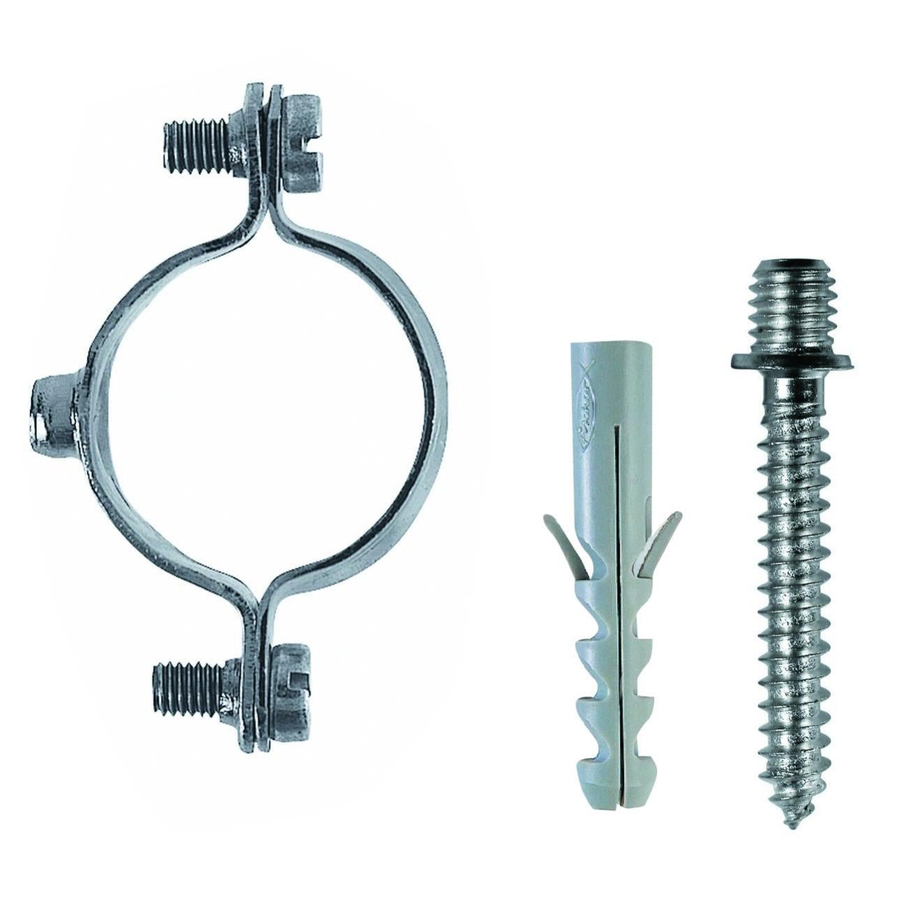 Collare di fissaggio per tubatura FISCHER Ø 18 4 pezzi | Leroy Merlin