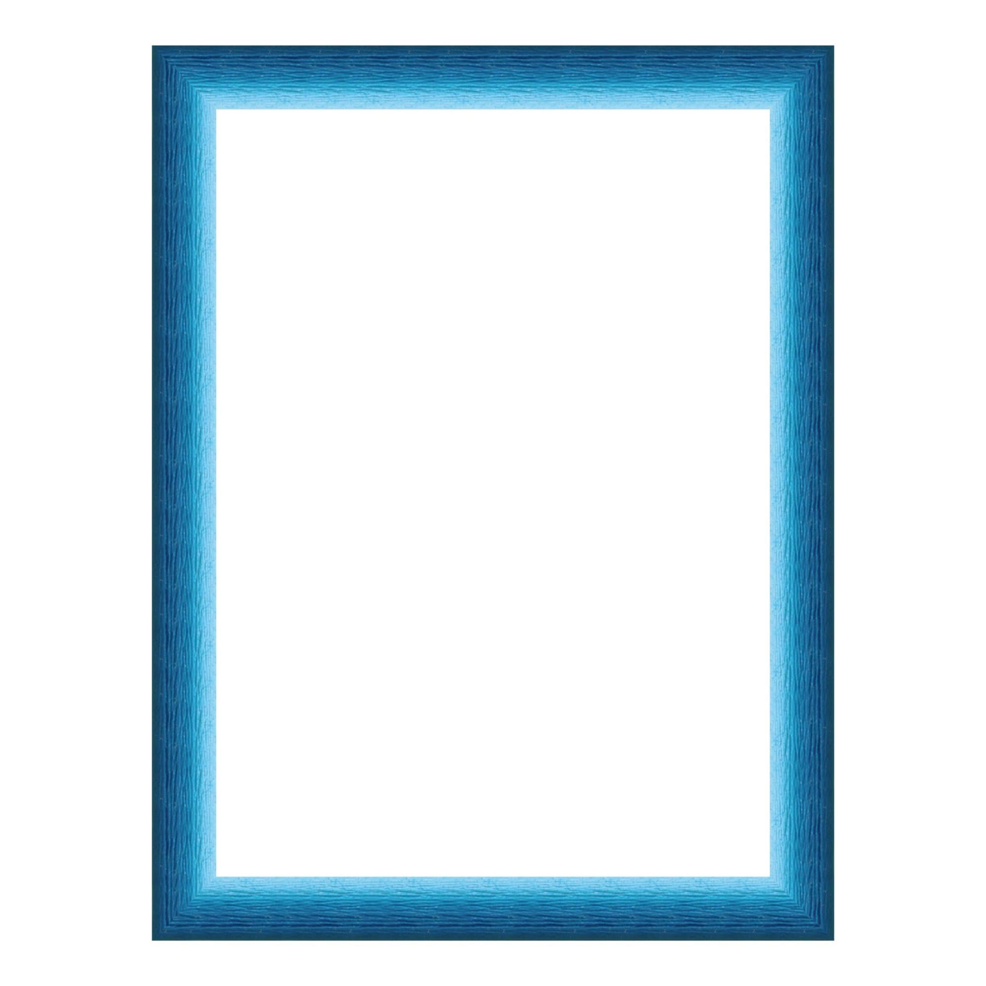 Cornice INSPIRE Bicolor azzurro e blu opaco per foto da 18x24 cm ...